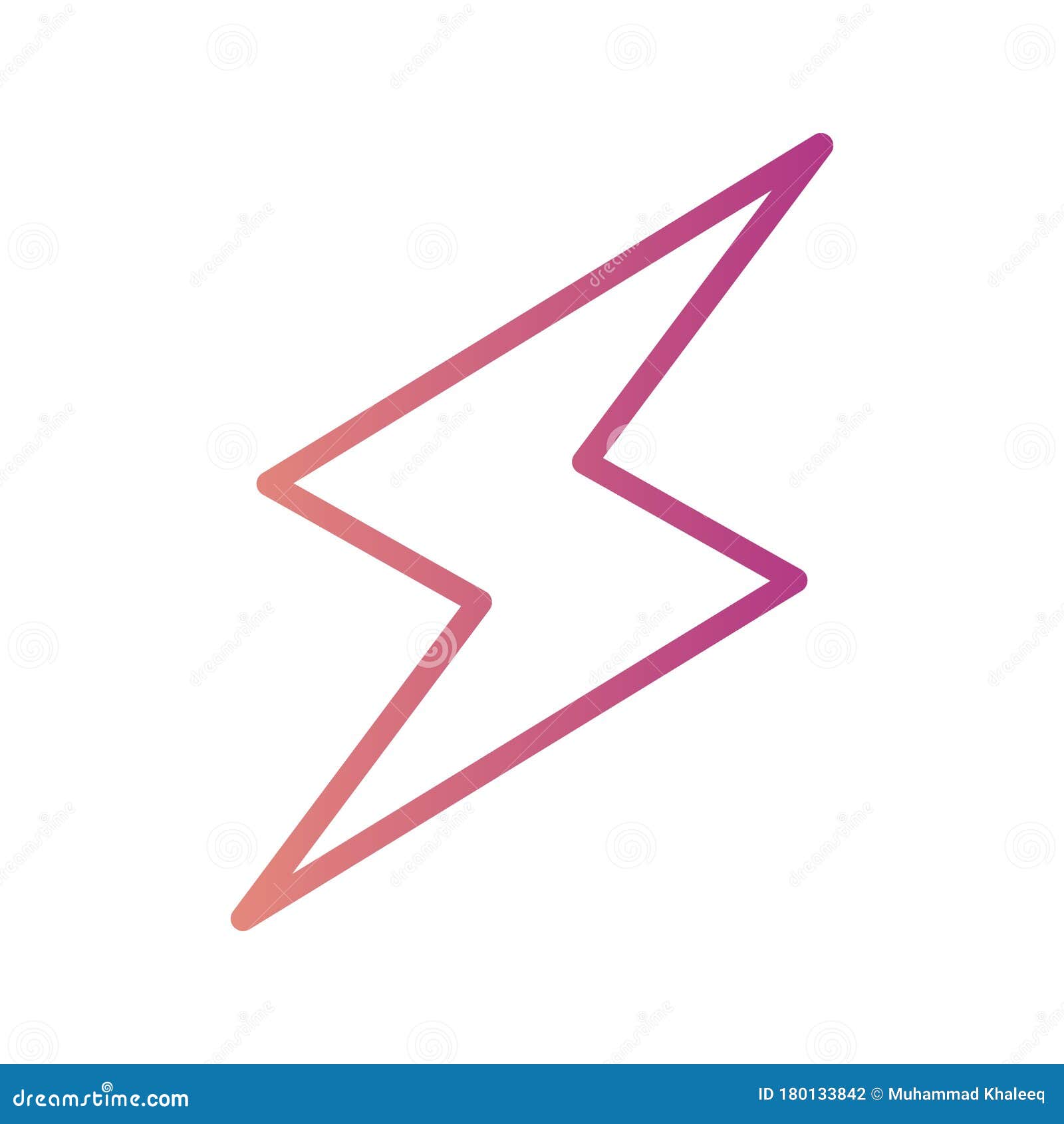 Illustration Lightning Button Icon for Personal and Commercial Use ...