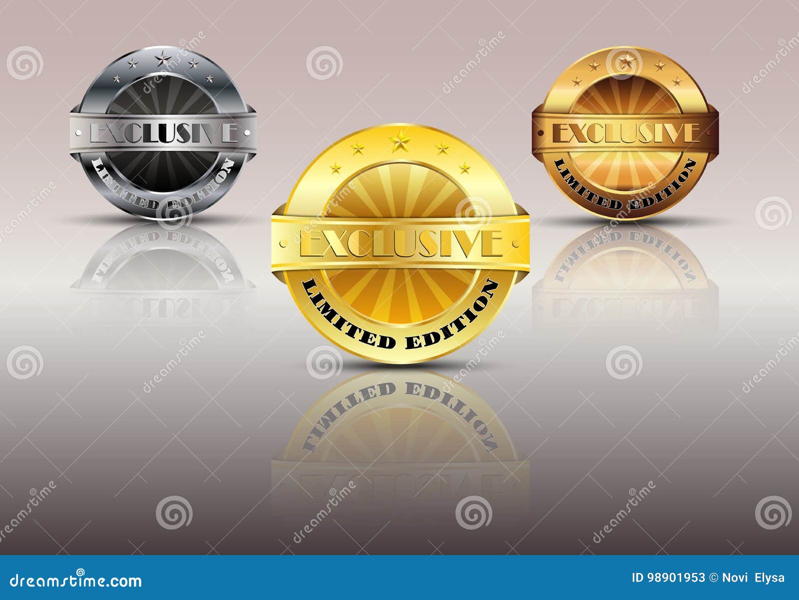 Limited edition label stock vector. Illustration of price - 98901953