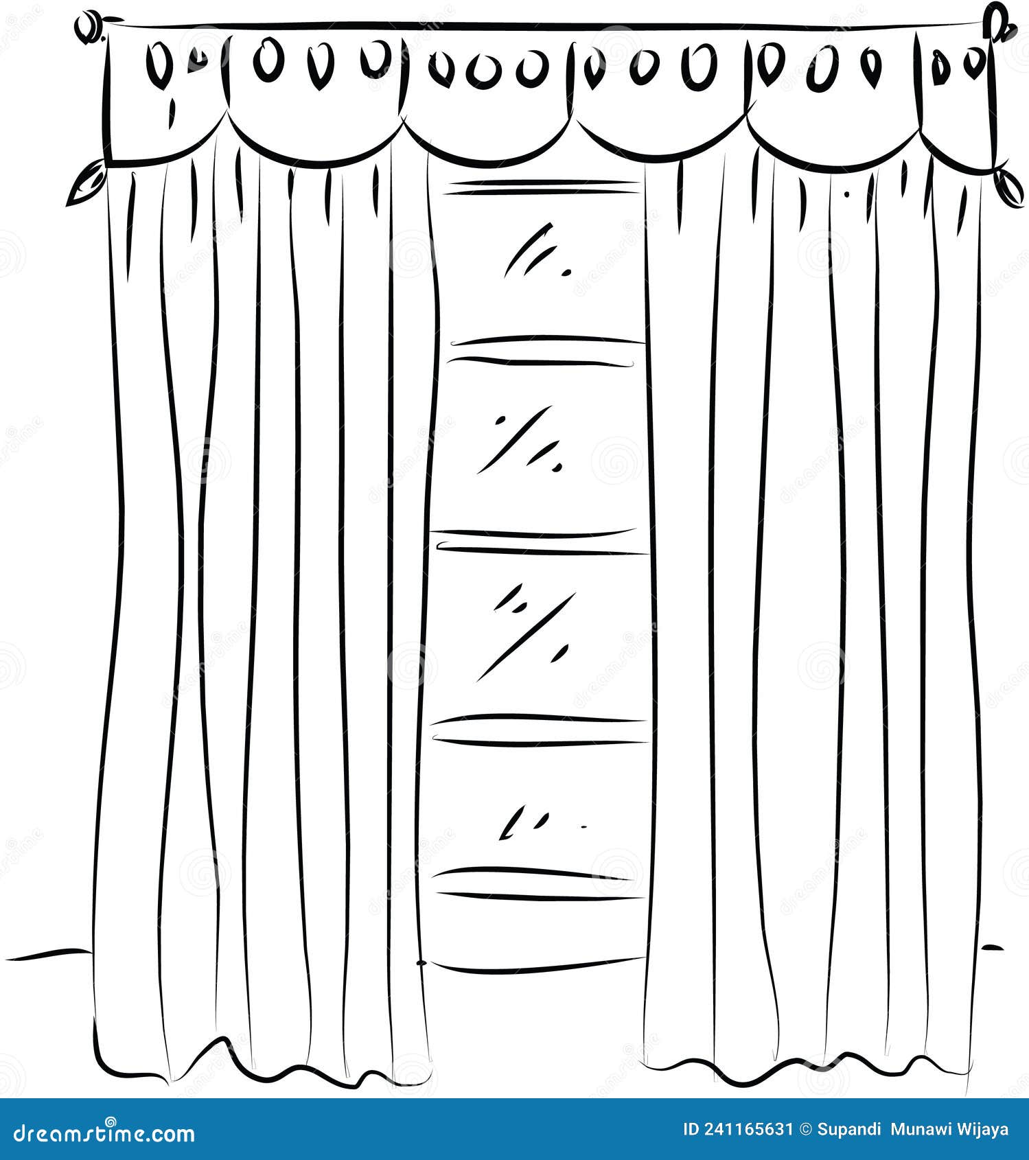 Object Design Creative Line Art Black and White Stock Vector ...