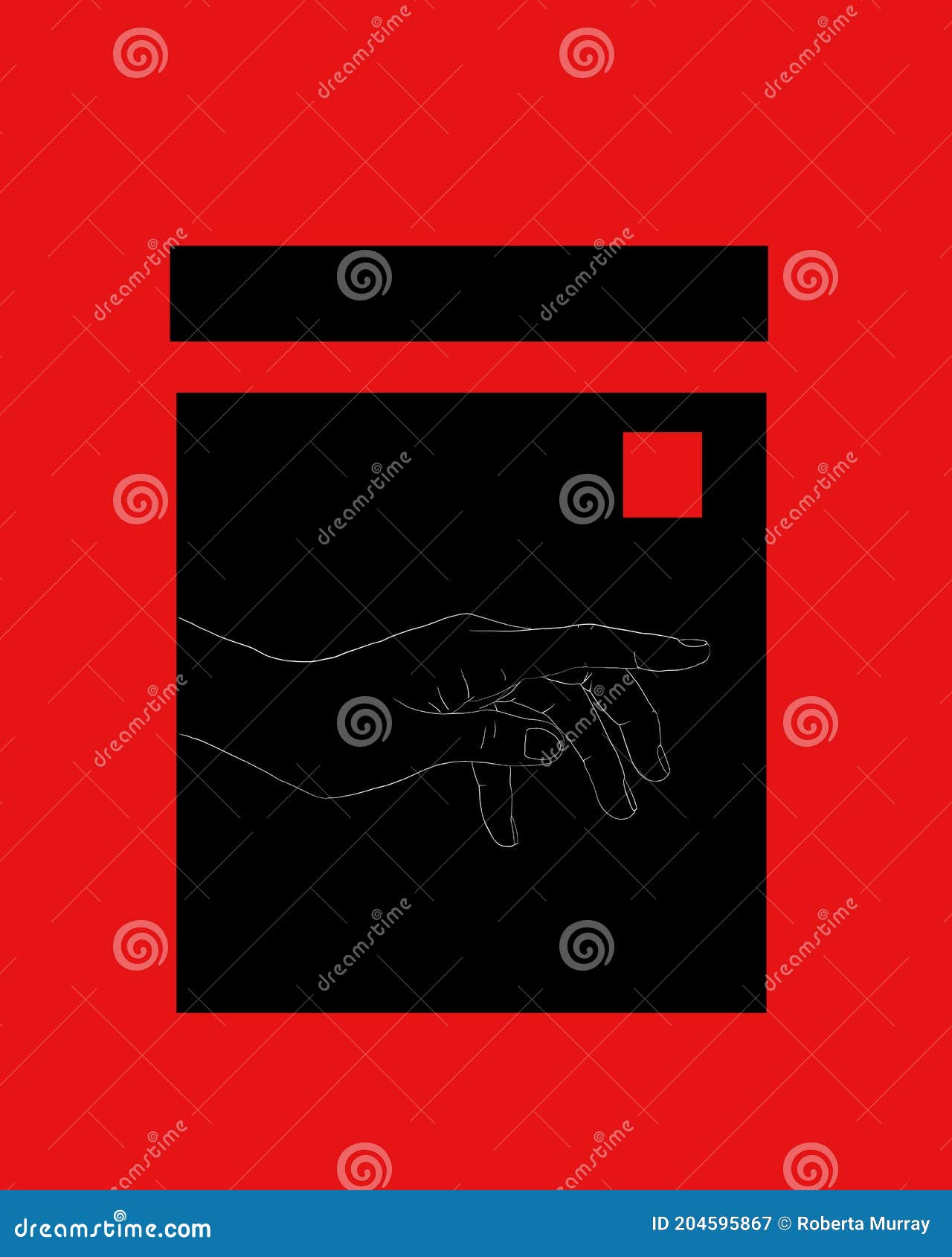 The Hand stock illustration. Illustration of manicured - 204595867