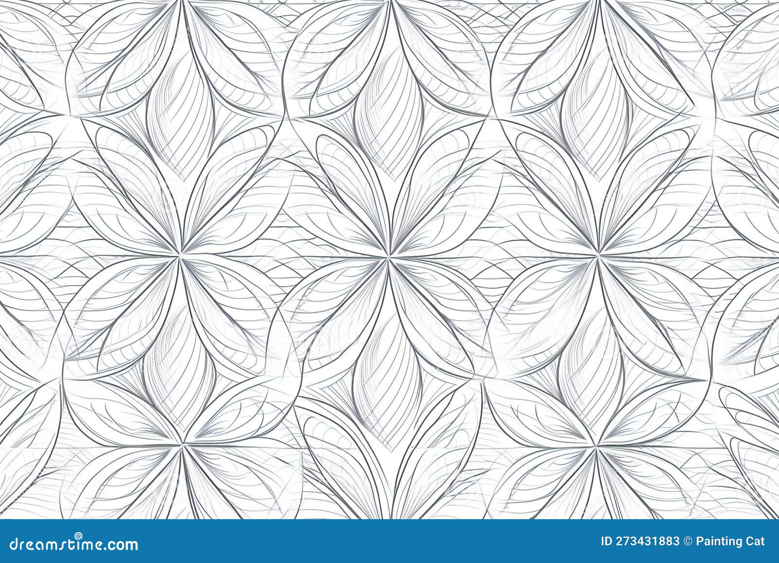 Linear Pattern Repeating Leaves Gray, Abstract, Textures Stock ...
