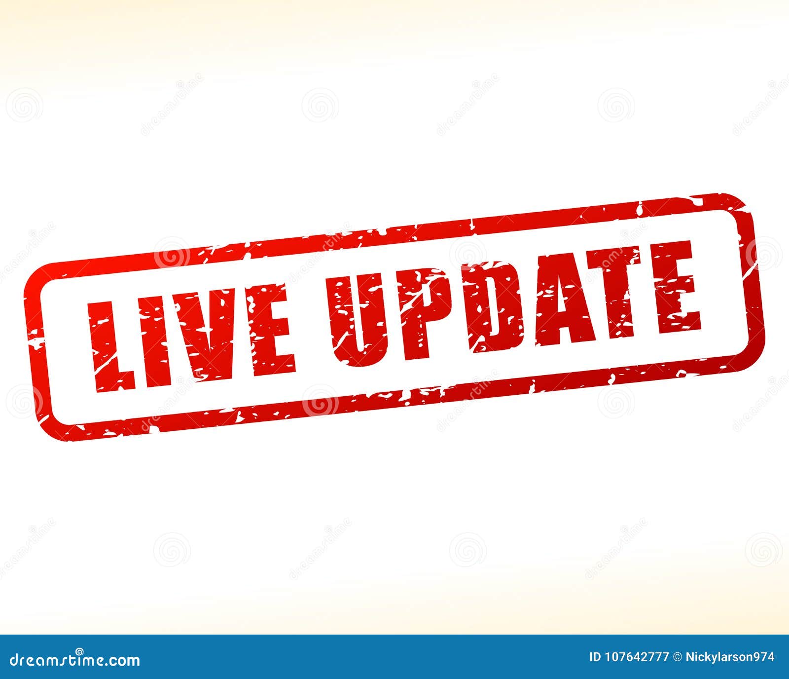 Live update text buffered stock vector. Illustration of education ...