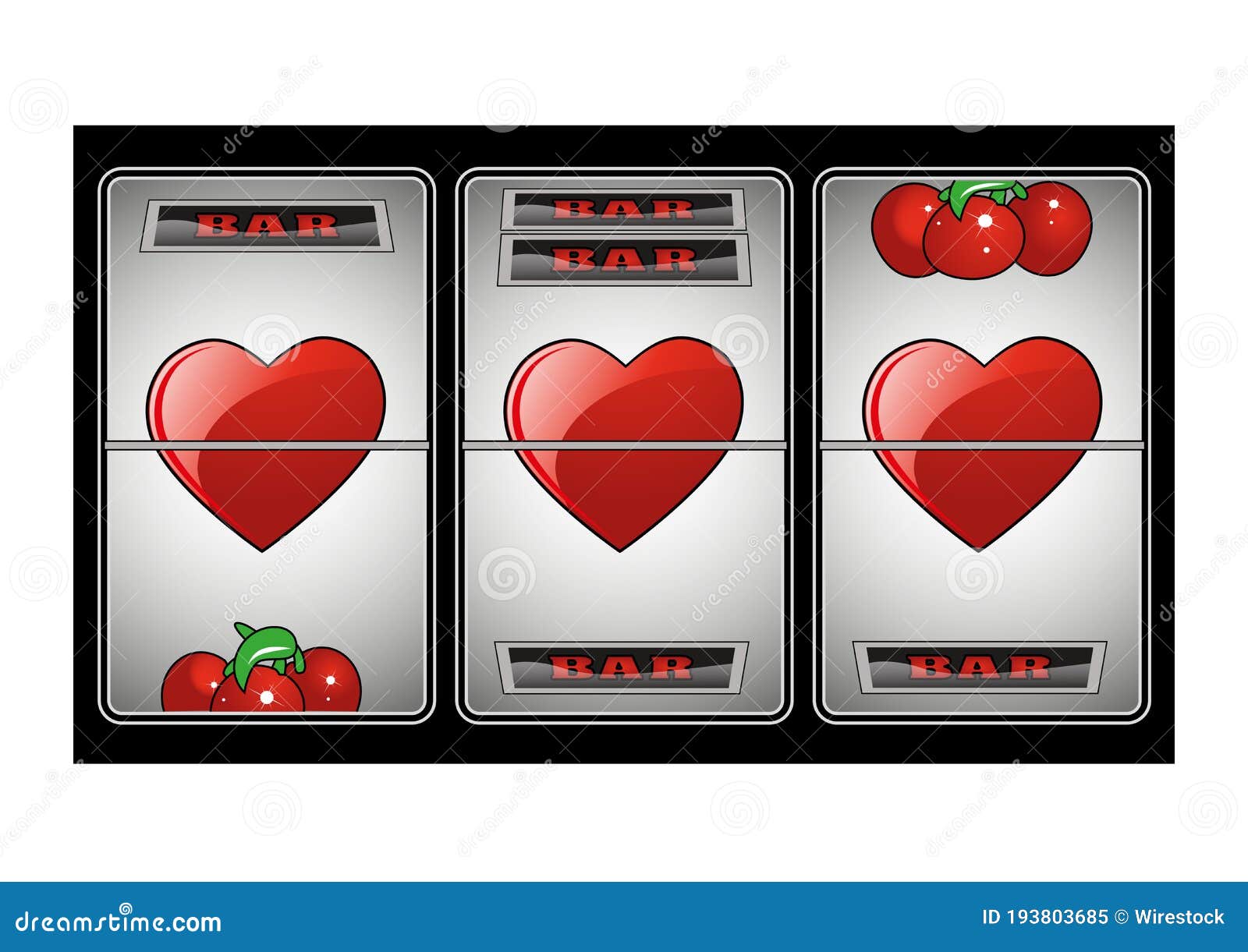 Love Slot Machine Stock Illustrations – 221 Love Slot Machine Stock ...