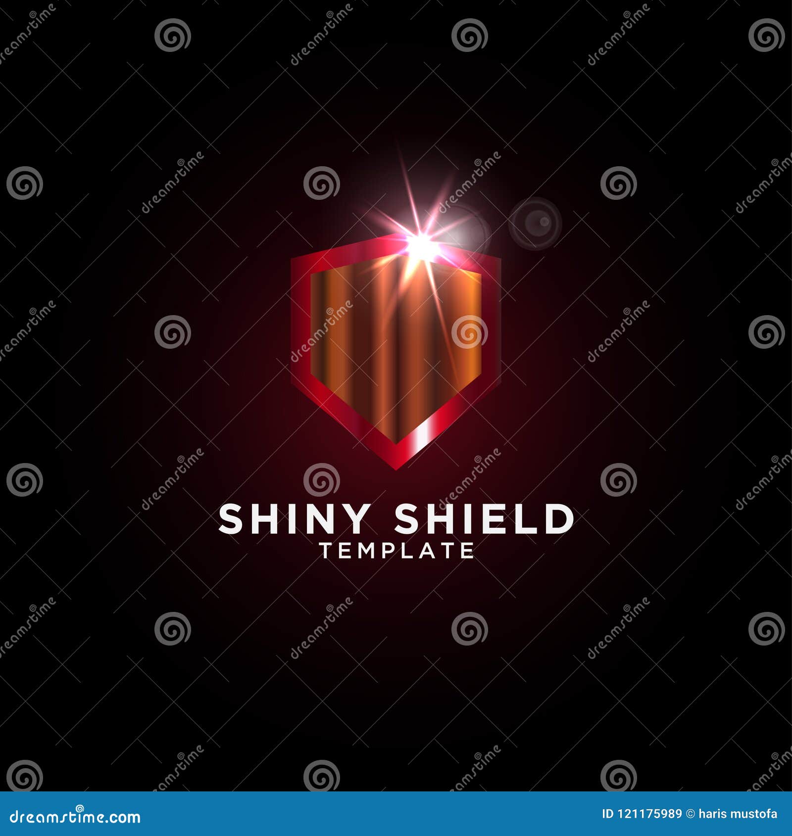 Luxury Shield Graphic Design Template Stock Vector - Illustration of ...