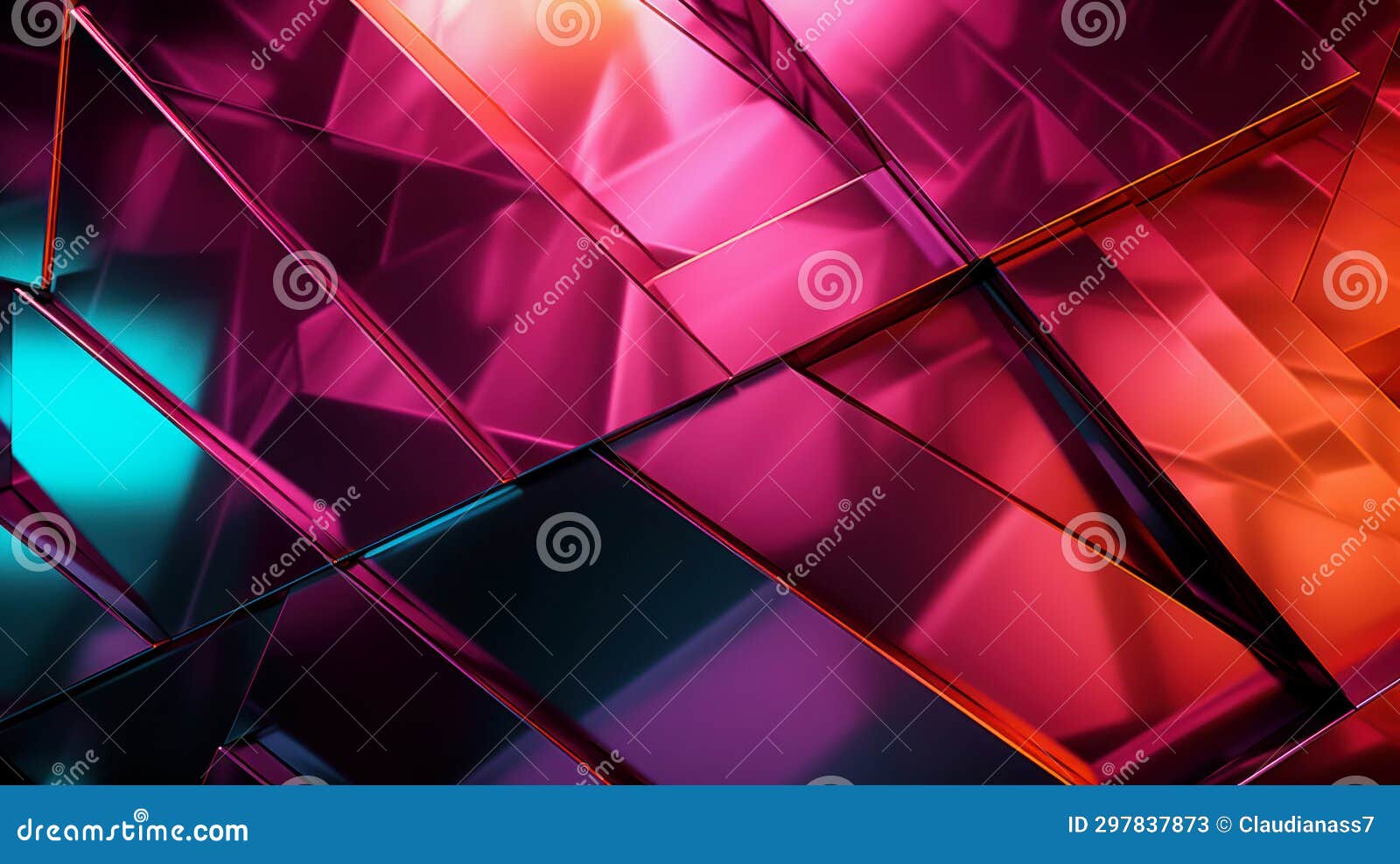 Illustration of a Magenta Colored Shiny Metal Background Pattern Stock ...