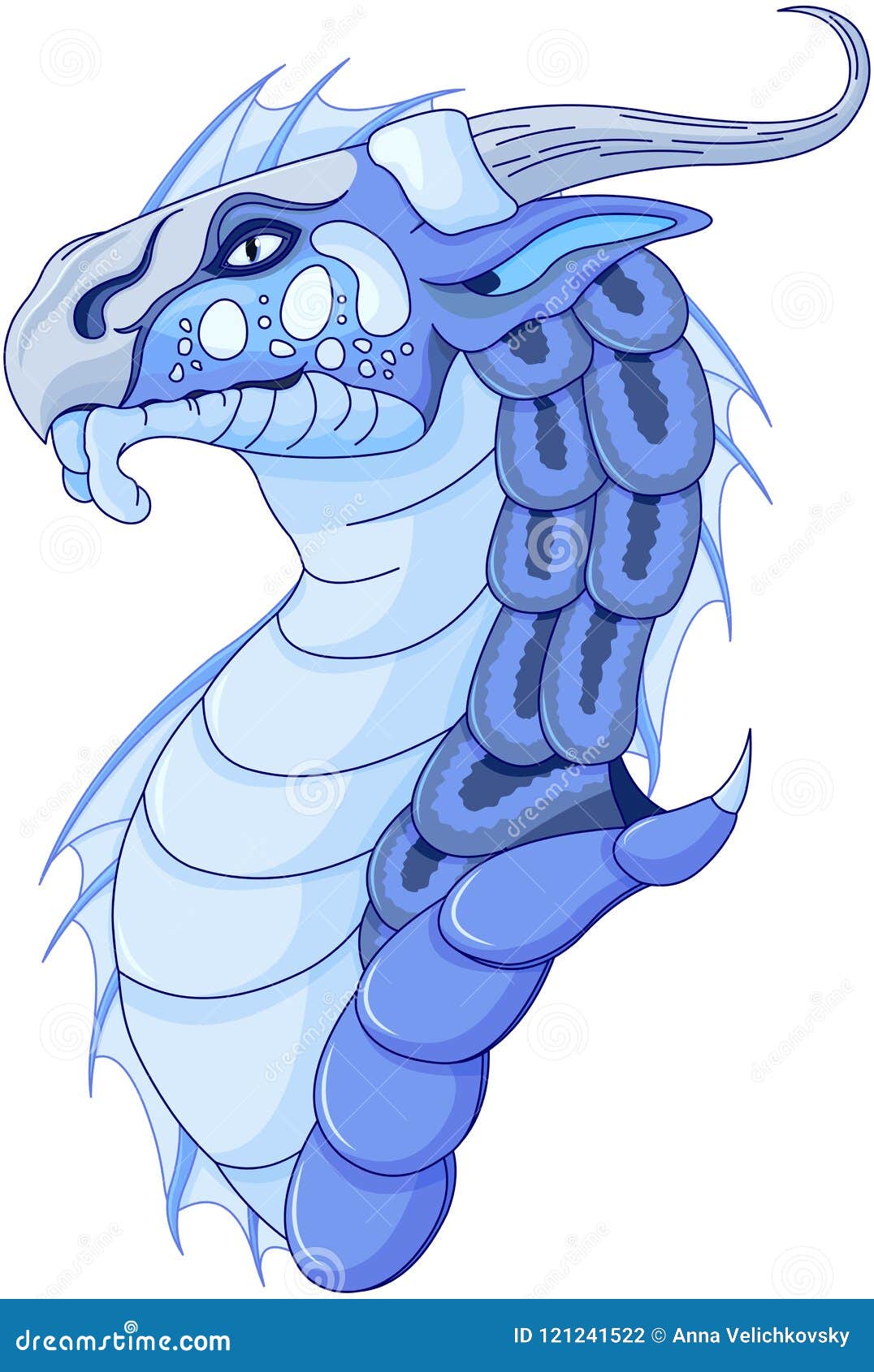 Magic Dragon stock vector. Illustration of dragon, royaltyfree - 121241522