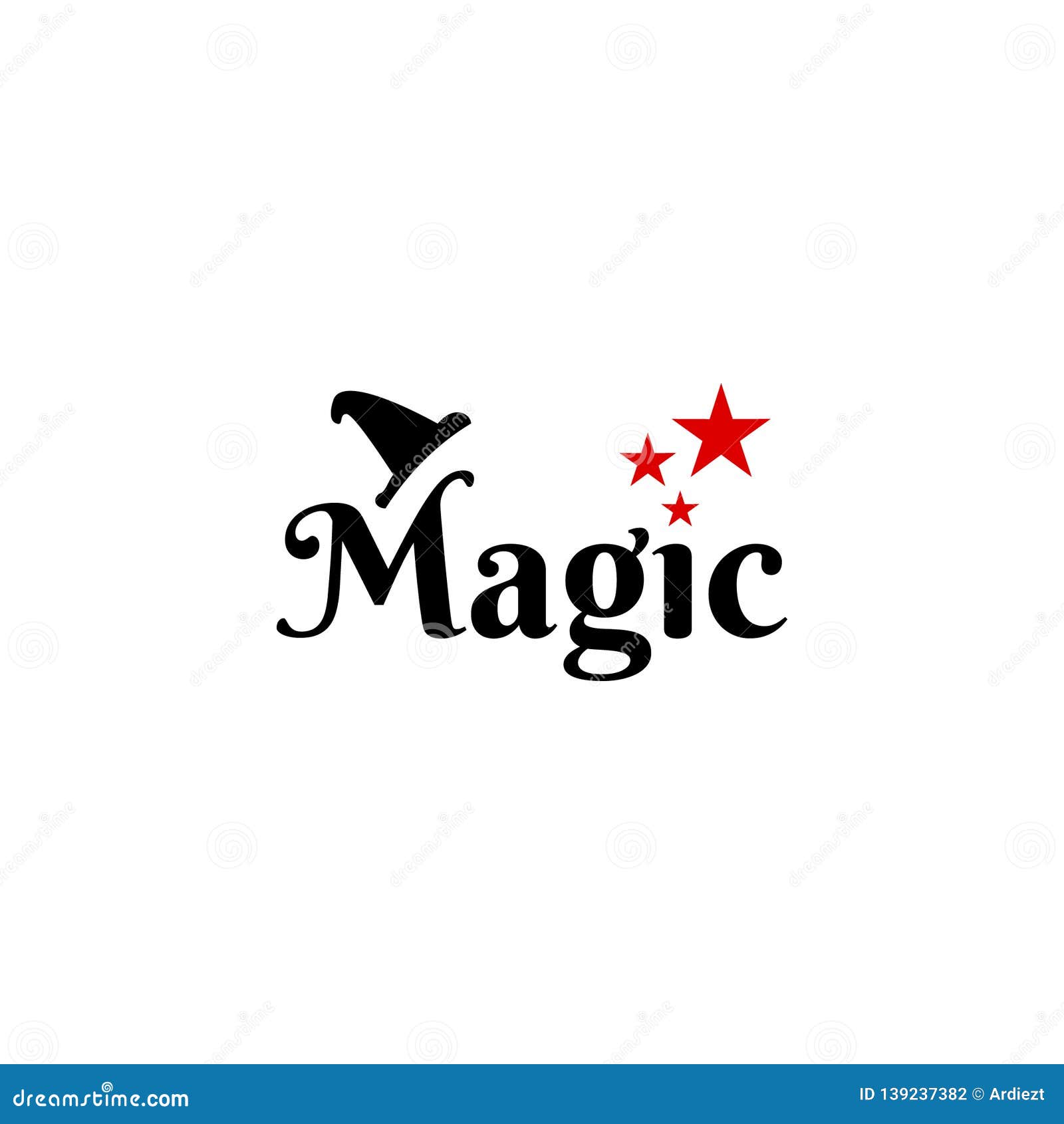 Illustration Magique De Vecteur De Logo Illustration de Vecteur ...