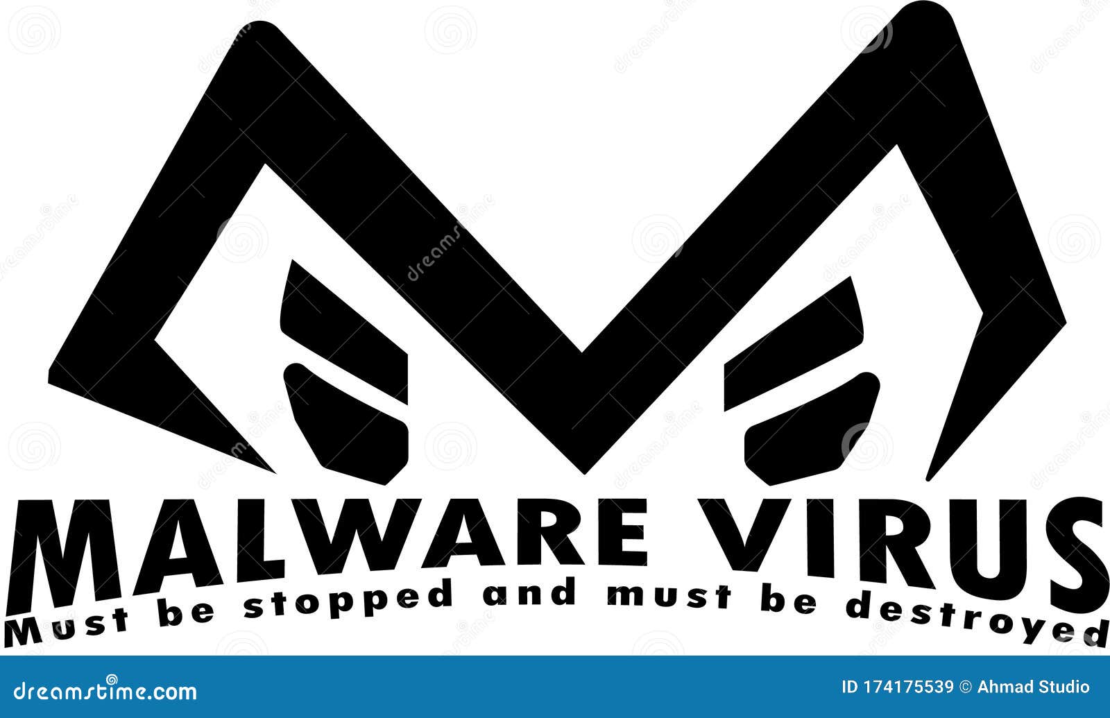 Illustration about a Malware Viruses Stock Illustration - Illustration ...