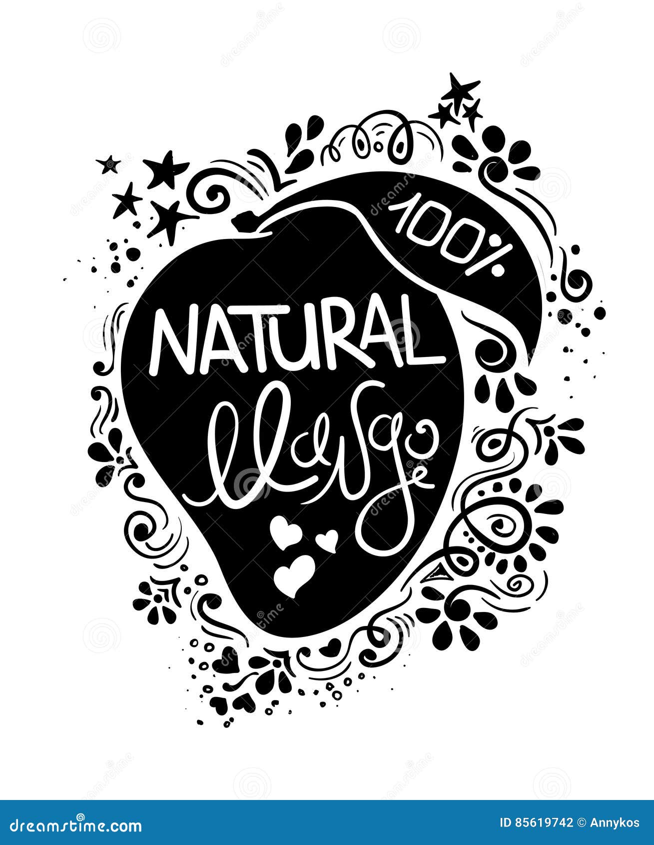 Illustration of Mango Silhouette and Pattern. Stock Vector ...