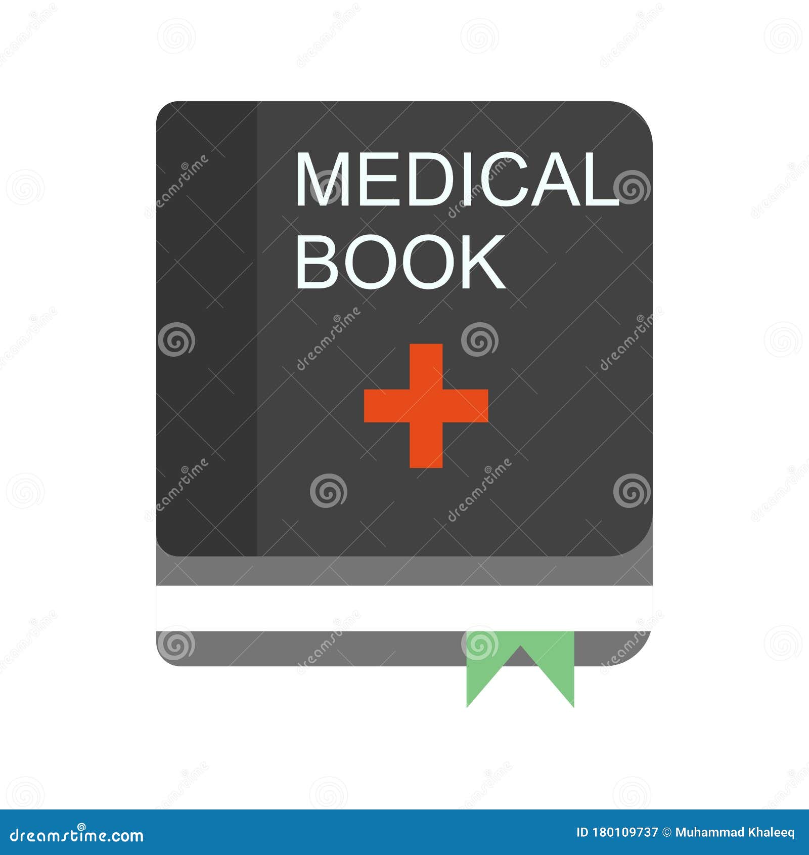 Illustration Medical Book Icon for Personal and Commercial Use. Stock ...