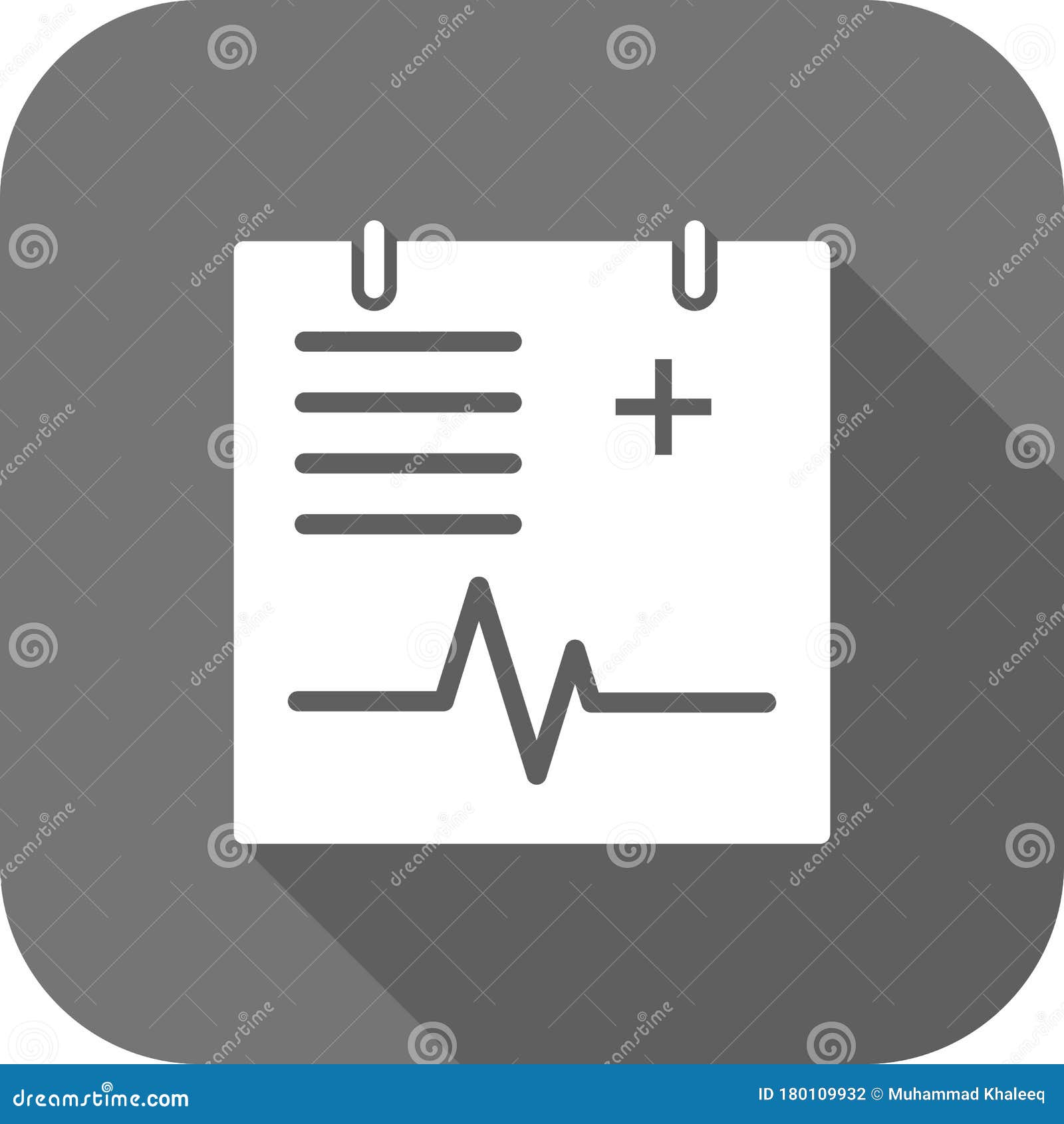 Illustration Medical Chart Icon for Personal and Commercial Use. Stock ...