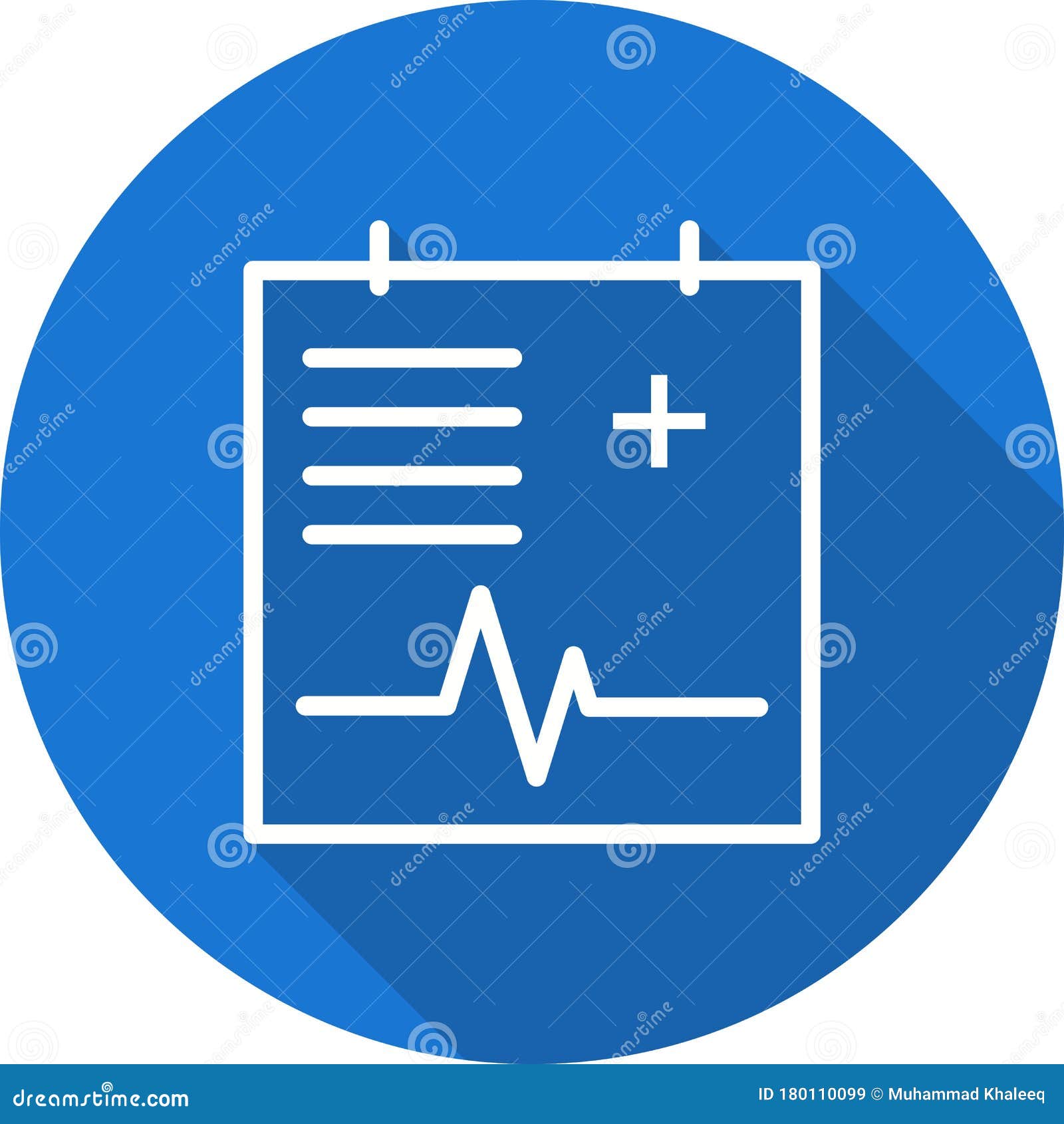 Illustration Medical Chart Icon for Personal and Commercial Use. Stock ...