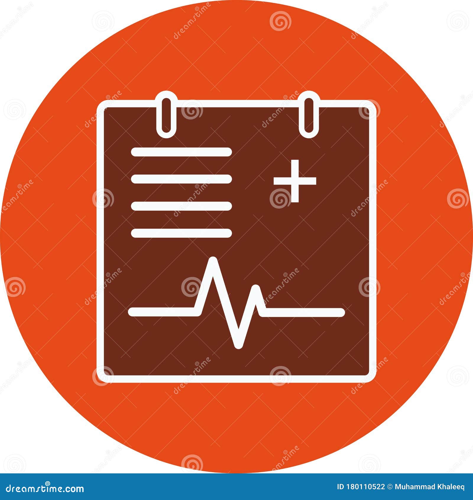 Illustration Medical Chart Icon for Personal and Commercial Use. Stock ...