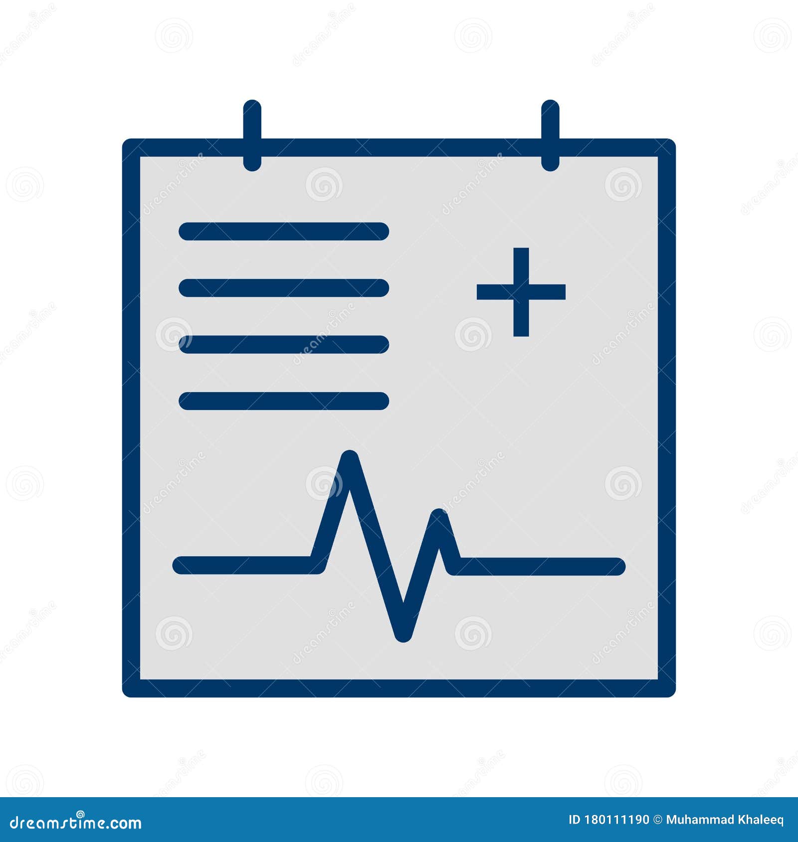 Illustration Medical Chart Icon for Personal and Commercial Use. Stock ...