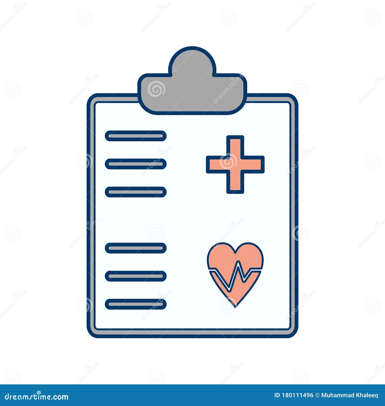 Illustration Medical Chart Icon for Personal and Commercial Use. Stock ...