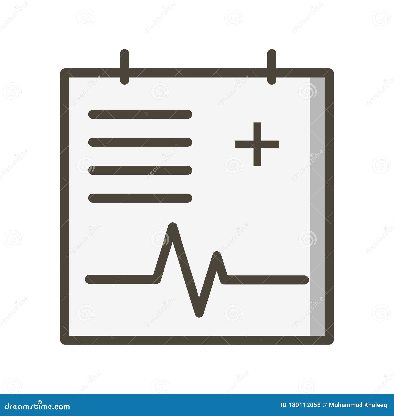 Illustration Medical Chart Icon for Personal and Commercial Use. Stock ...