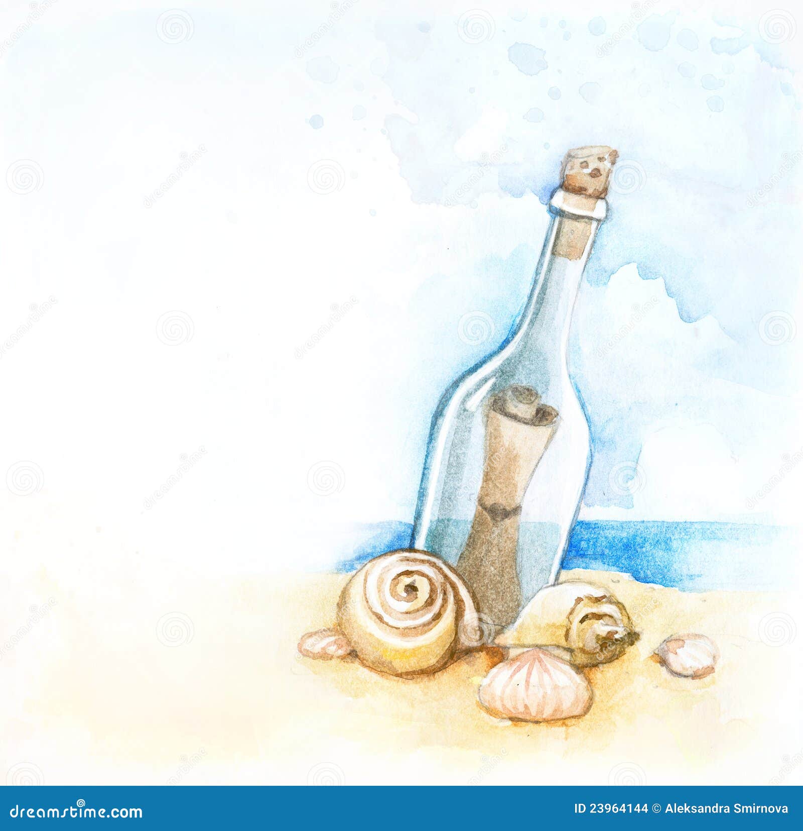 Message In The Bottle Icon In Black Style Isolated On White Background ...