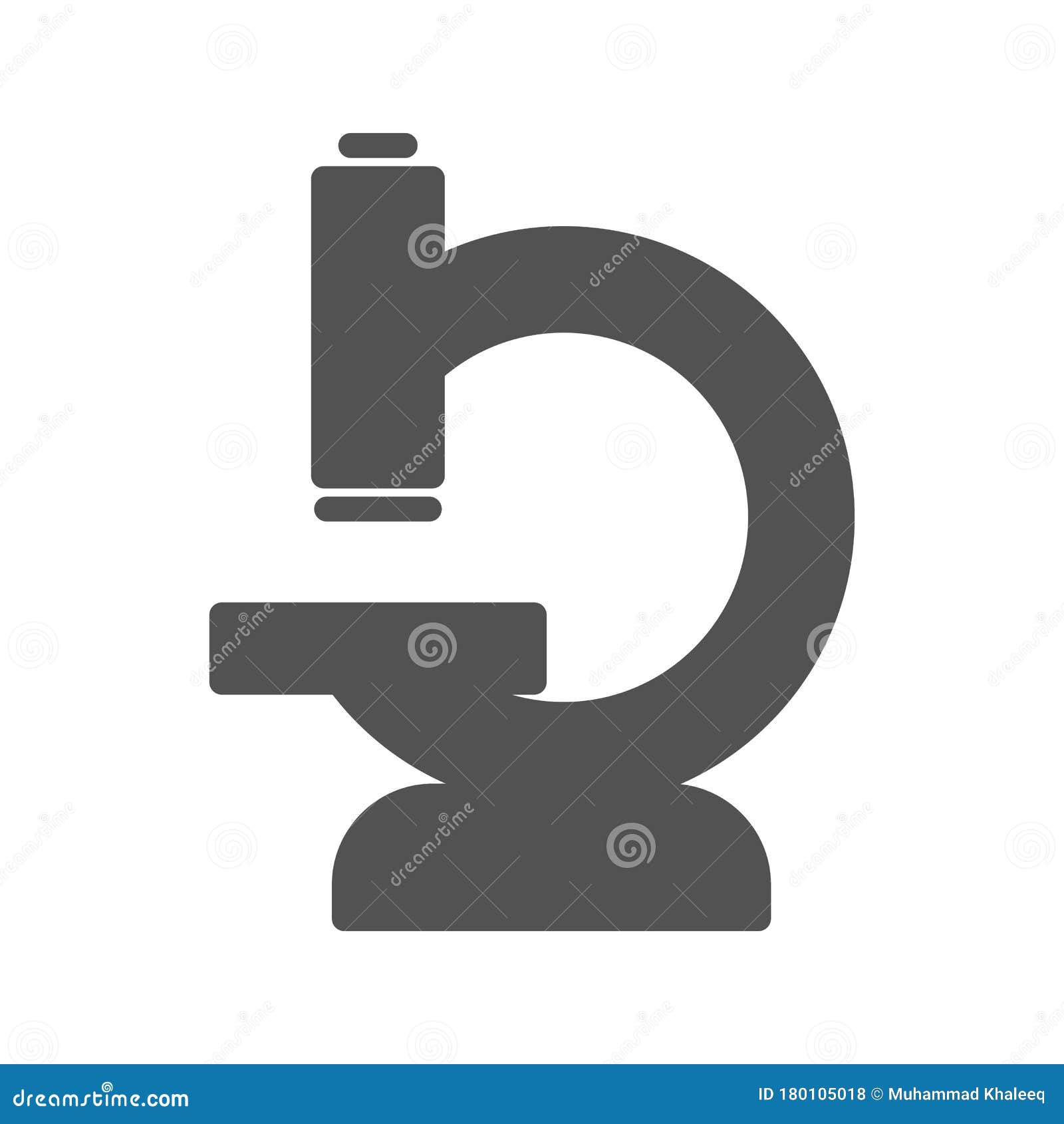 Illustration Microscope Icon for Personal and Commercial Use. Stock ...