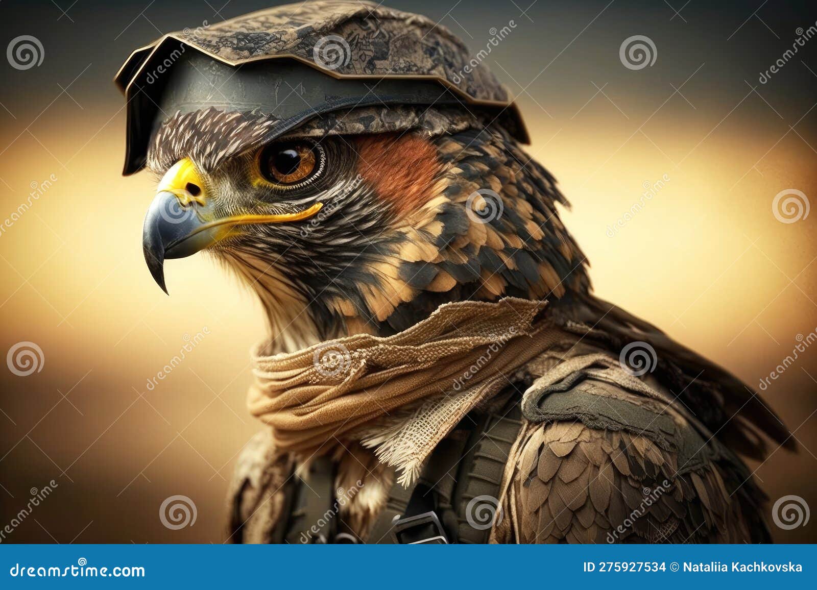 Illustration of the Military Eagle Stock Illustration - Illustration of ...
