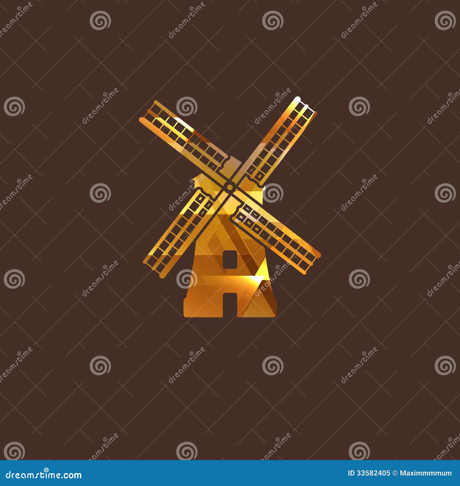 3D Mill Sign Currency Symbol Icon Vector Illustration | CartoonDealer ...