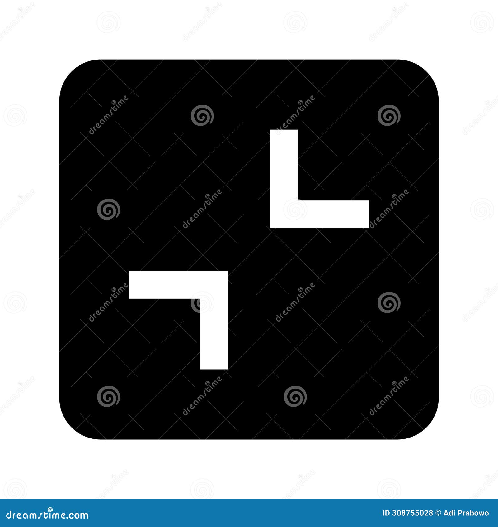 Illustration of the Minimize Button Icon Vector Design Stock ...
