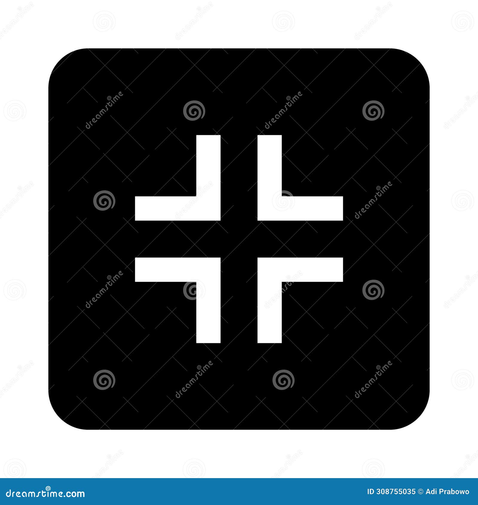 Illustration of the Minimize Button Icon Vector Design Stock ...