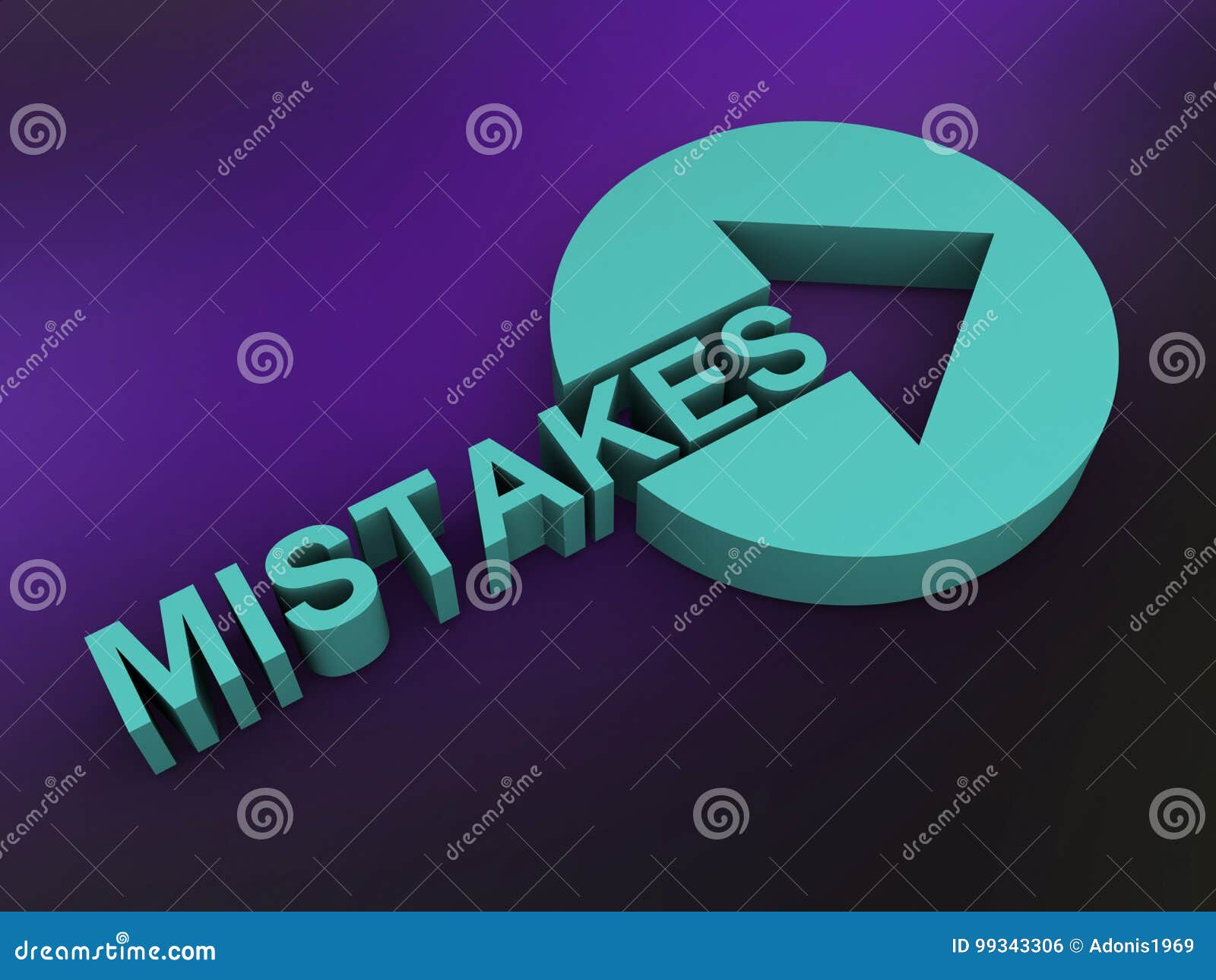 Mistakes Sign Stock Illustration | CartoonDealer.com #99343306
