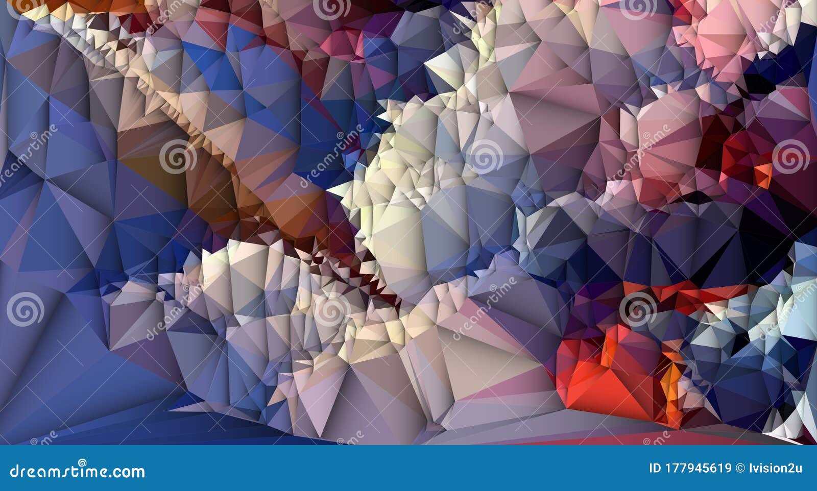 Illustration Modern Abstract Polygon Shape for Wallpaper Background ...