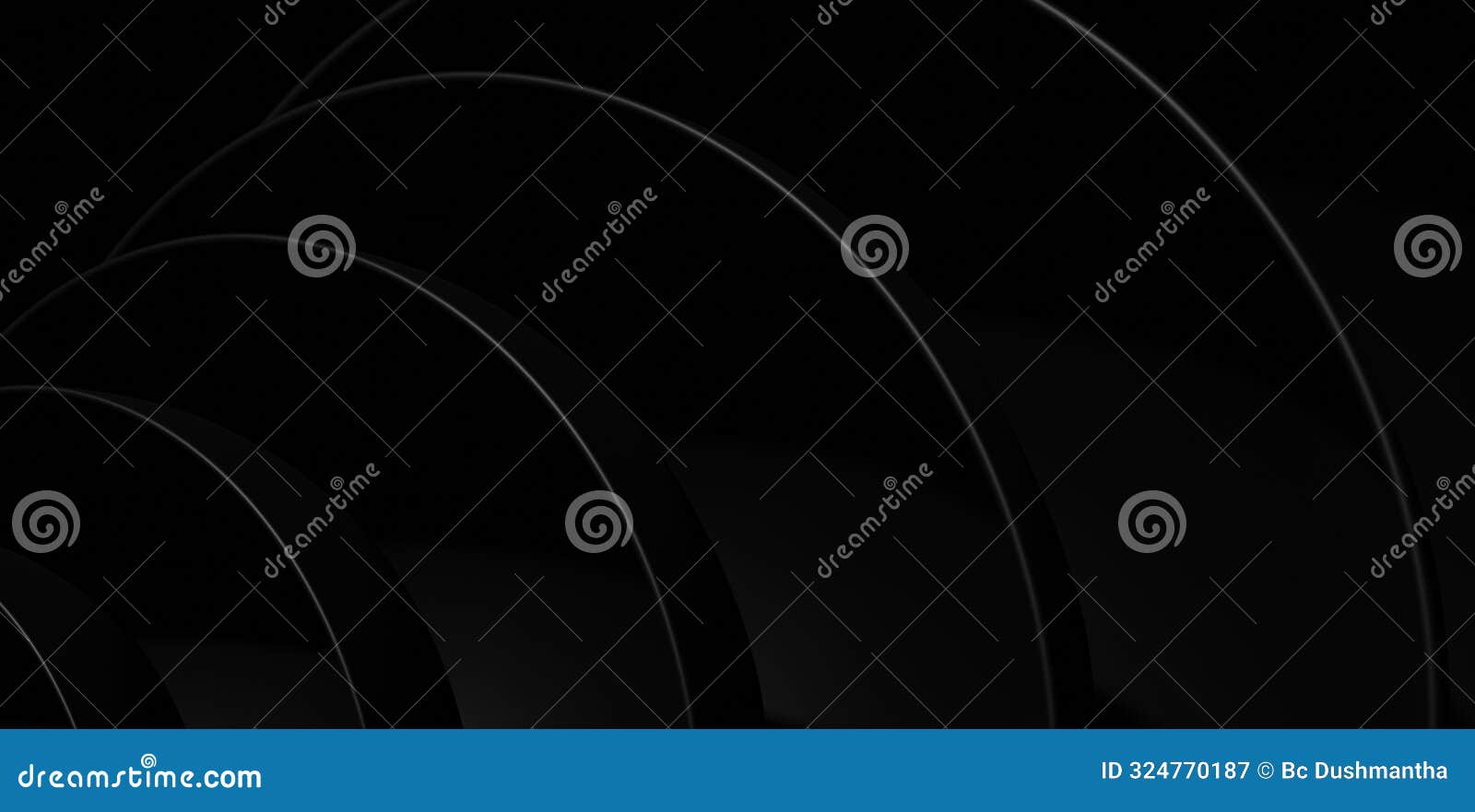 Modern Wavy Line and Circle Cube Shape Black Abstract Background Design ...
