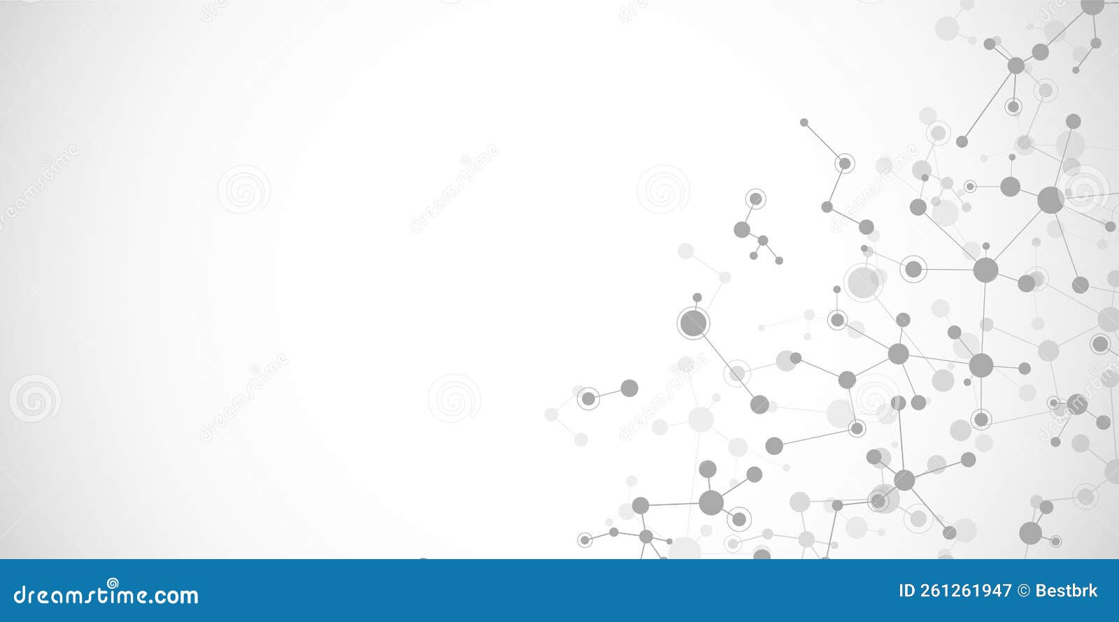 Illustration of Molecular Structure and Genetic Engineering, Molecules ...