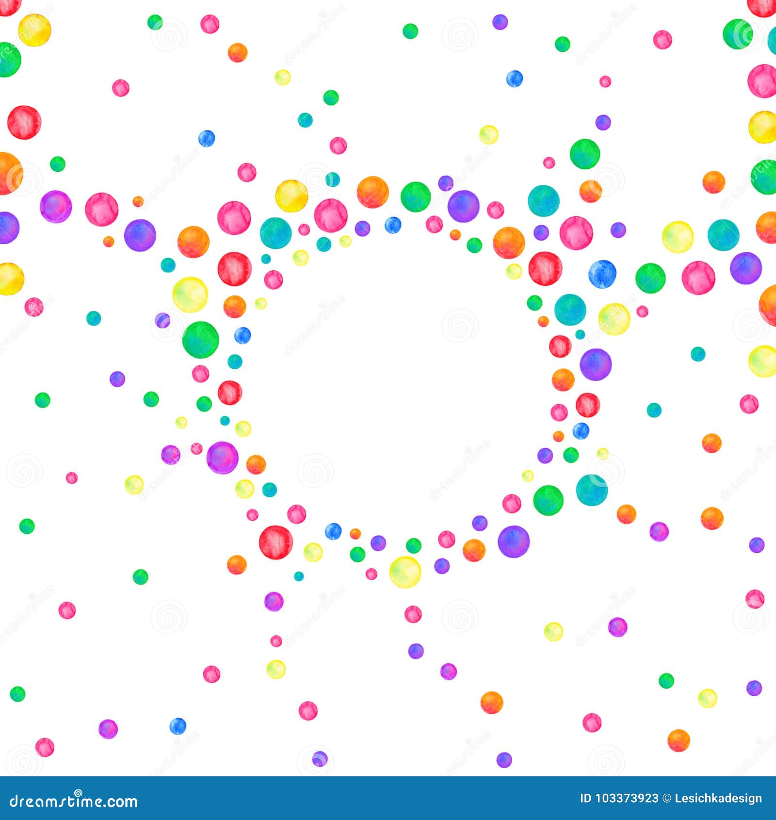 Molecules Bond Together. Multicolor Molecules Pattern. Stock ...