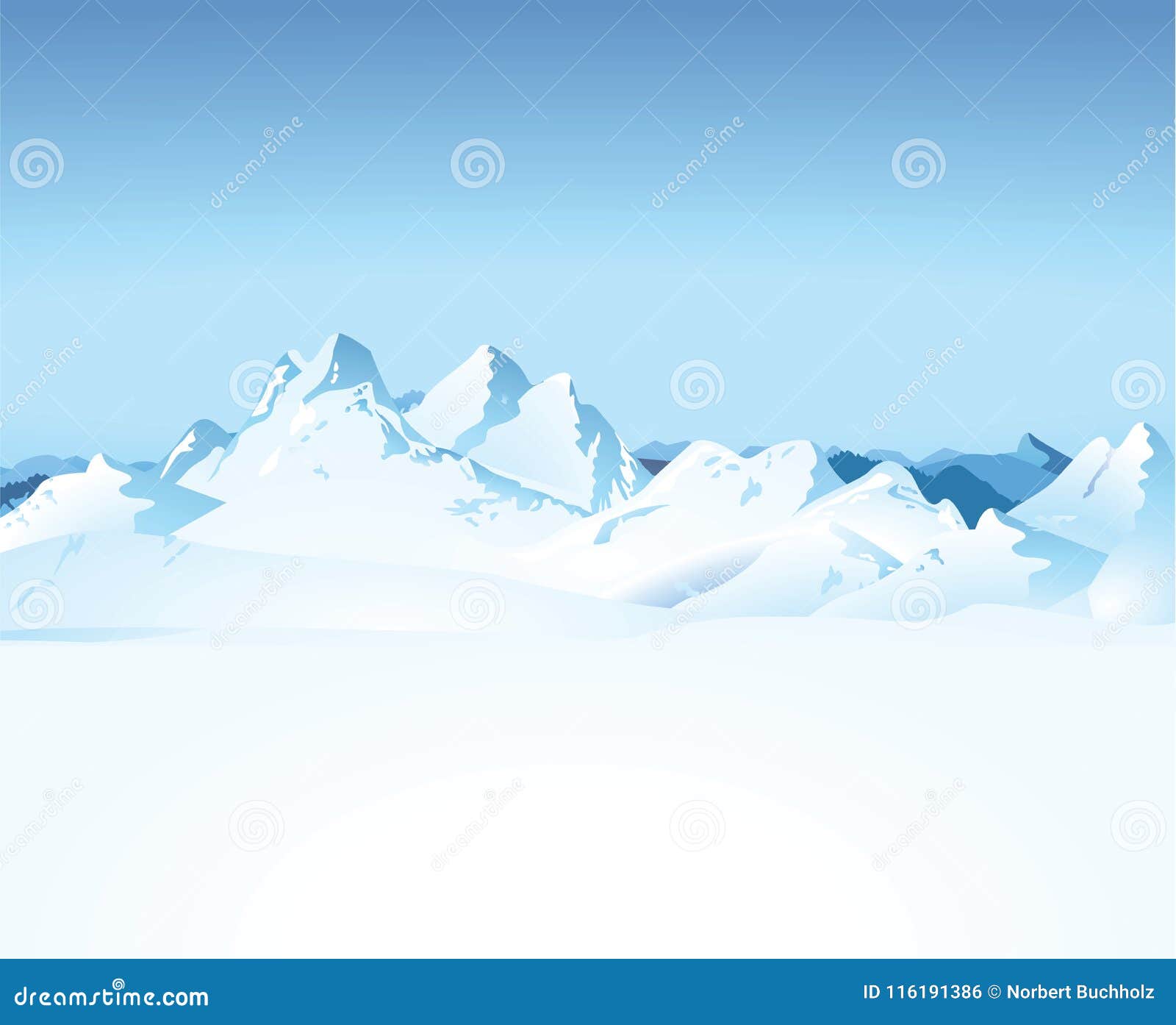 Mountain Range Illustration Stock Vector - Illustration of field ...