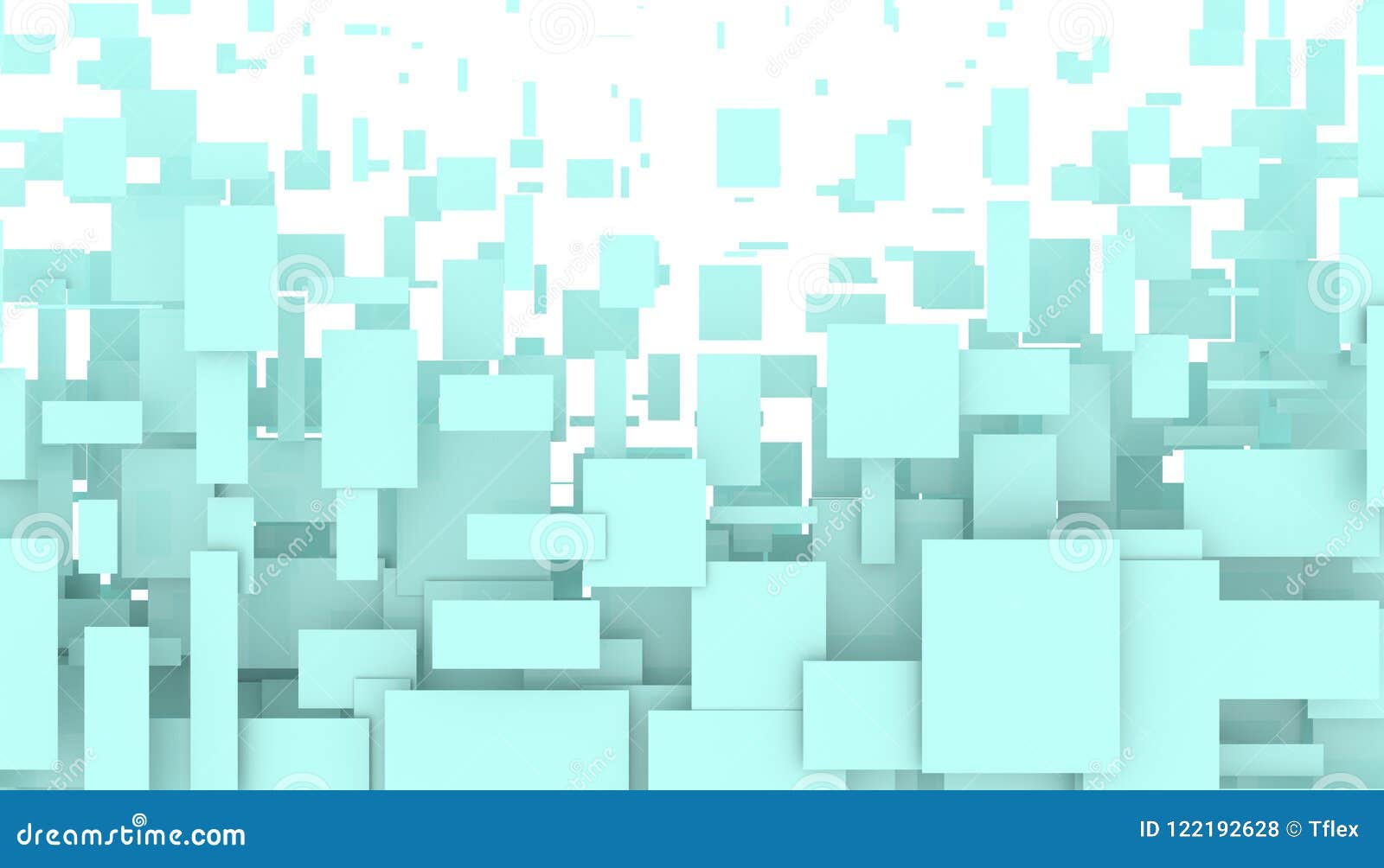 Illustration of Moving Rectangles. Stock Illustration - Illustration of ...