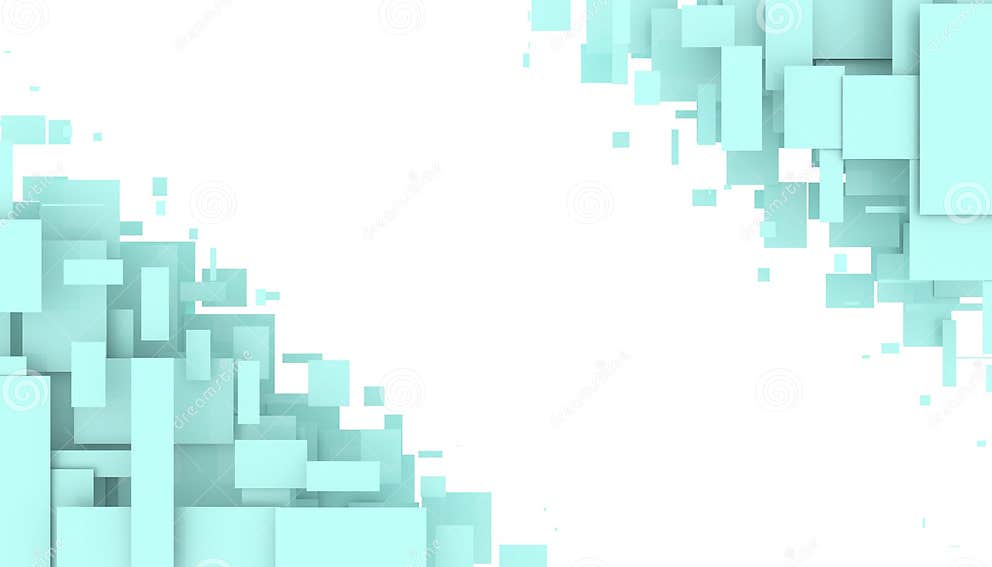 Illustration of Moving Rectangles. Stock Illustration - Illustration of ...