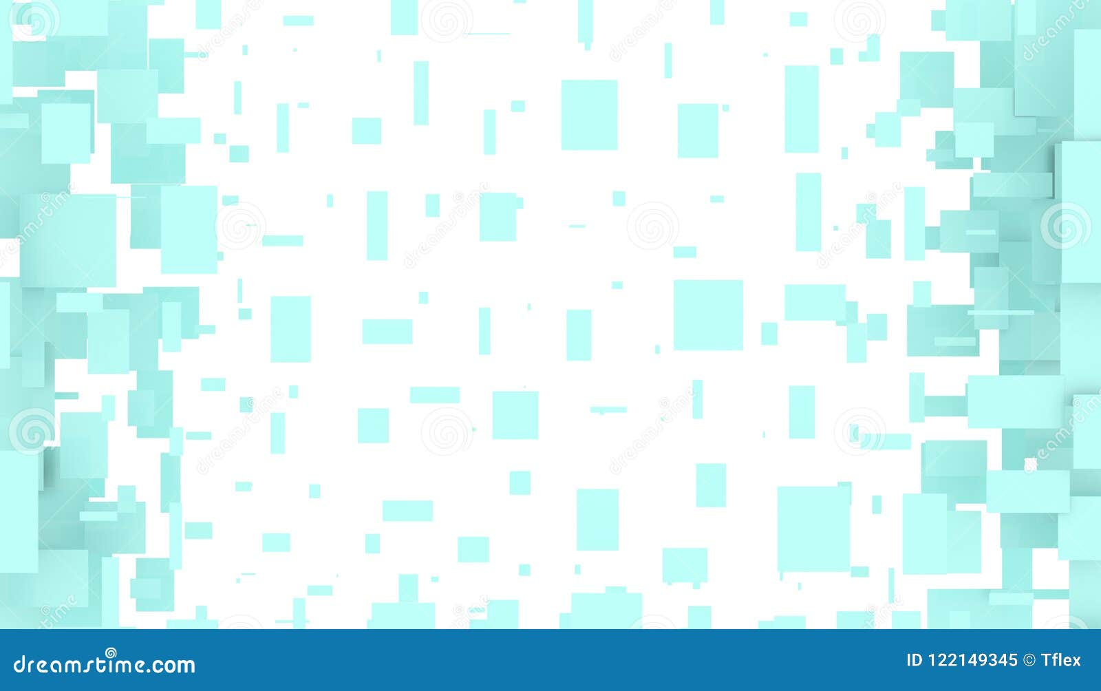 Illustration of Moving Rectangles. Stock Illustration - Illustration of ...