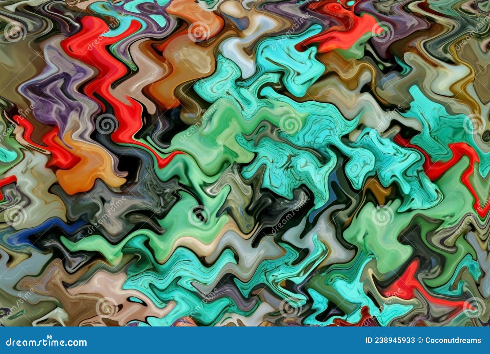 Multi-color Flowing Oil Paints Texture for Abstract Background Stock ...