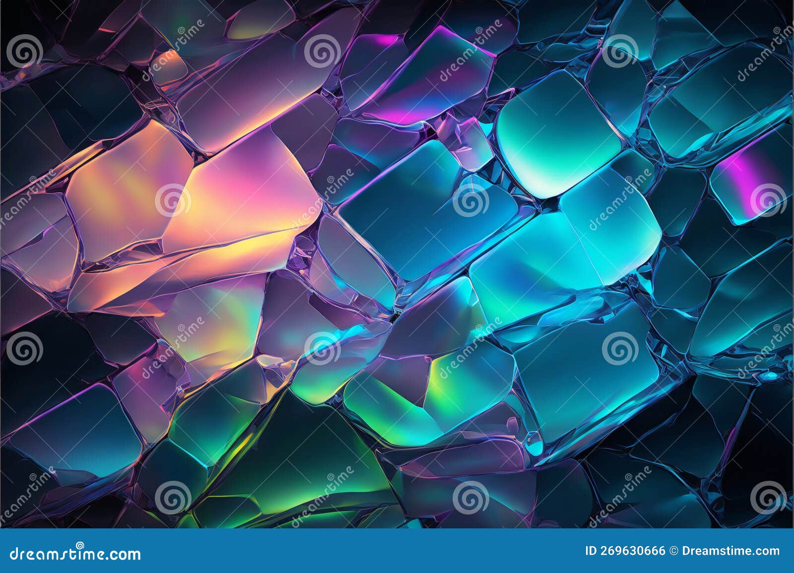 Multicolored Glow Ice Texture, Abstract Background, Abstract, Colors ...