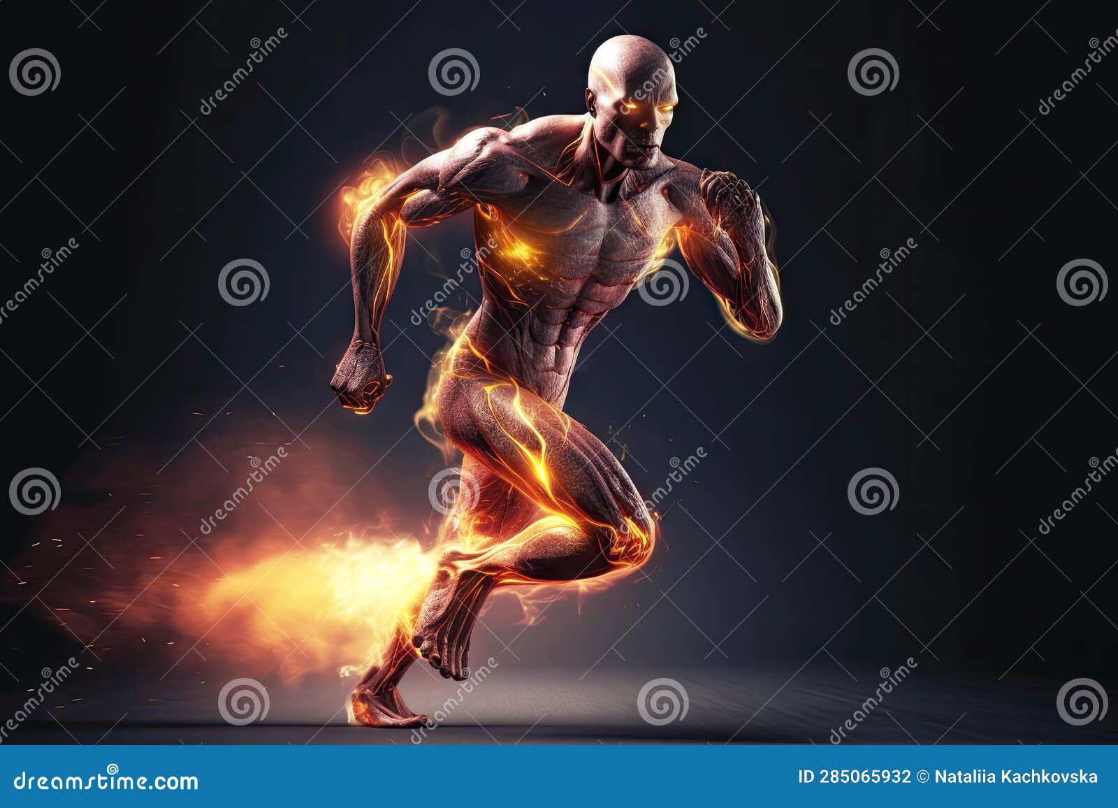 Running Android Robot Royalty-Free Stock Image | CartoonDealer.com ...