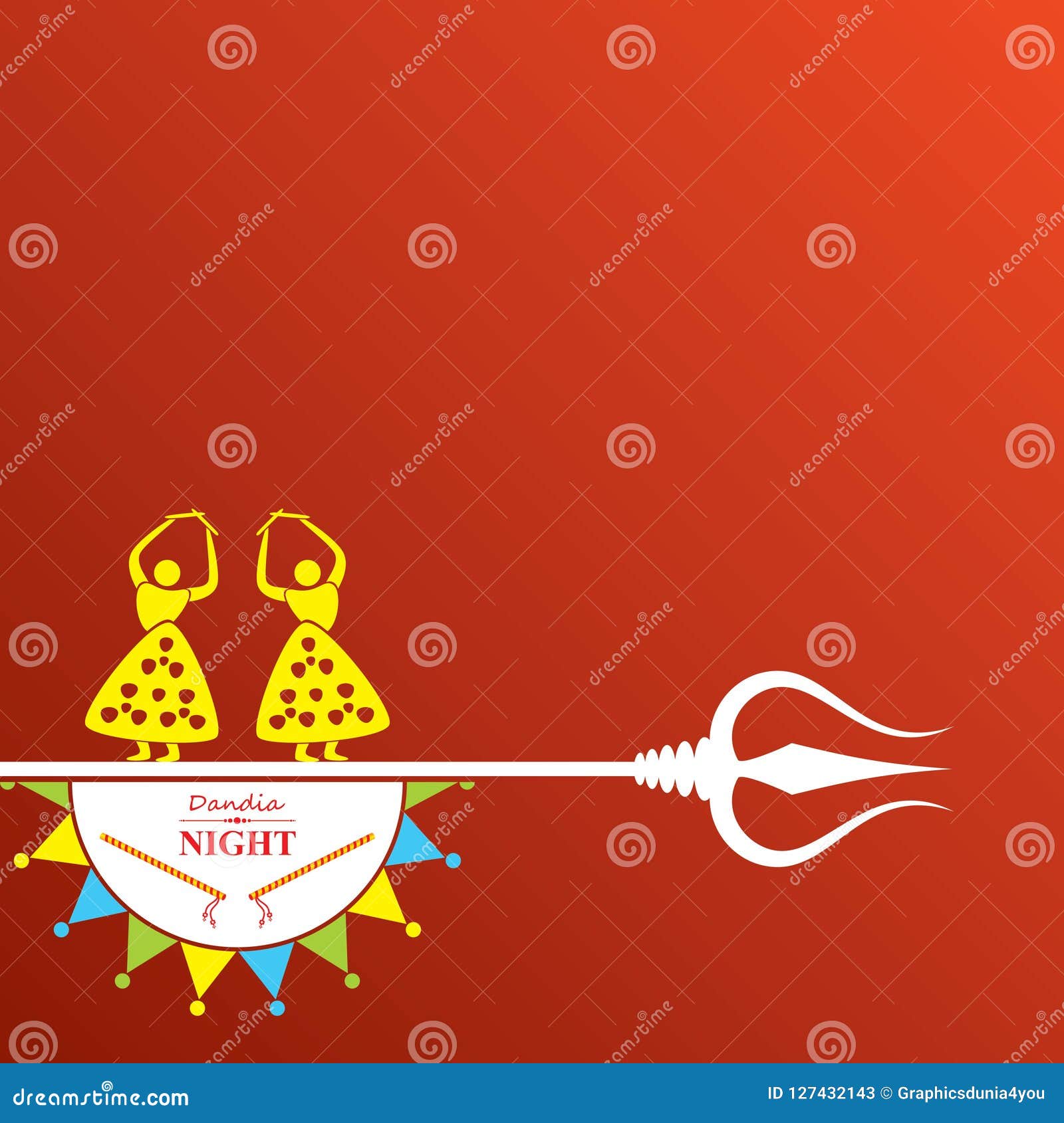 Garba Utsav Calligraphy Design Image ? Shandar Kalakari Stock Photo ...