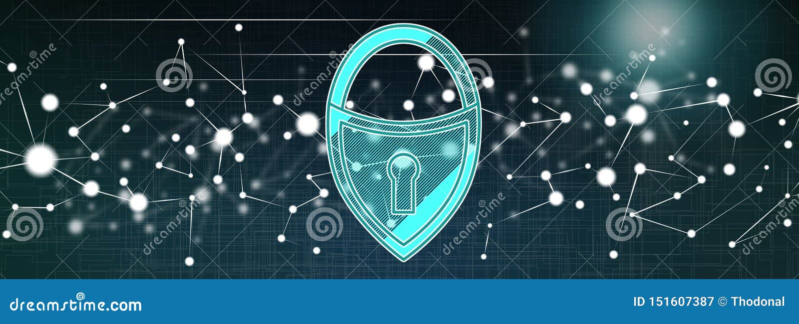 Concept of network safety stock illustration. Illustration of data ...