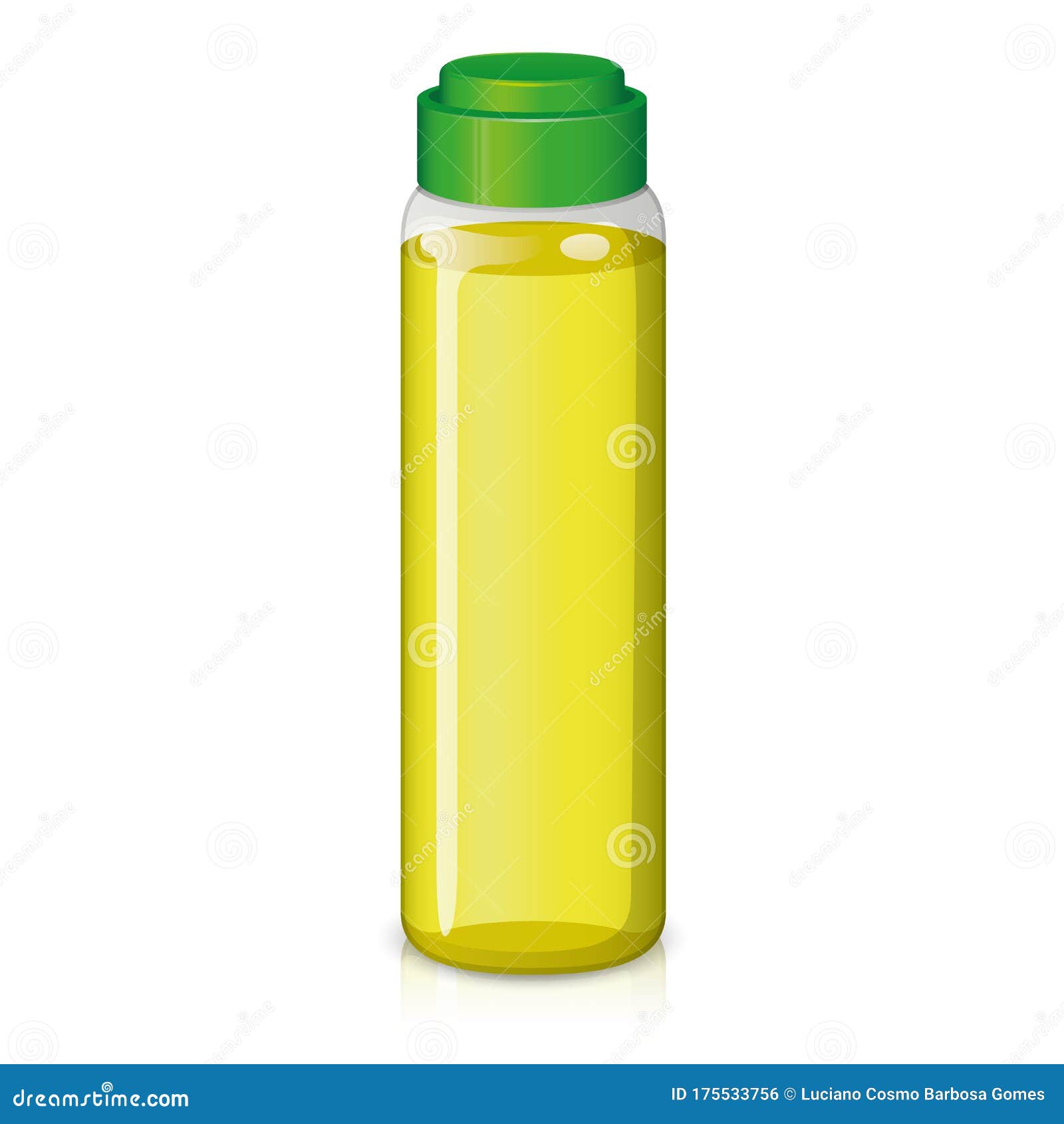 Illustration of Object Packing Flapper, Sample Ampoule with Liquid ...