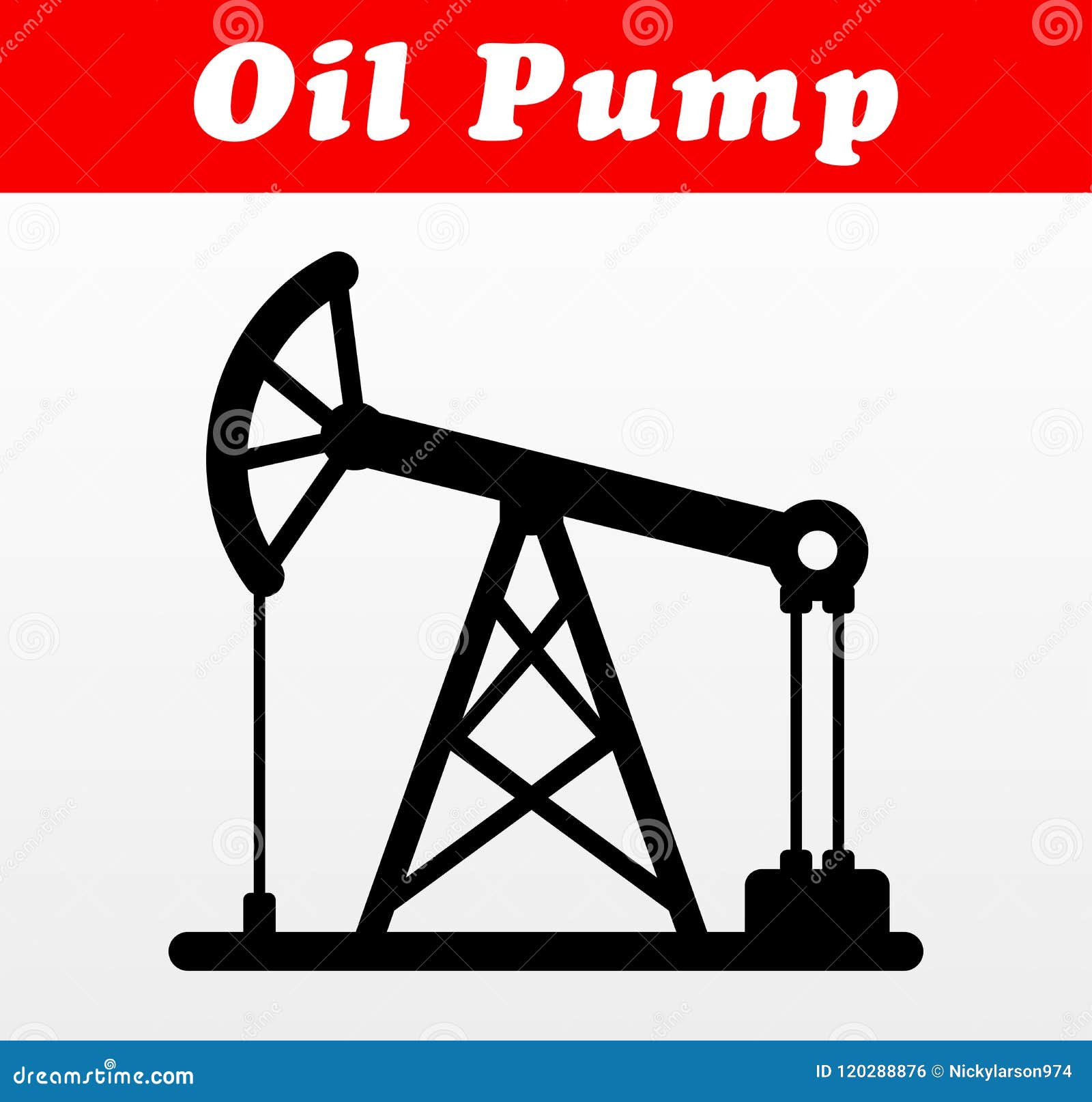 Oil Pump Vector Icon Design Stock Vector - Illustration of icon ...