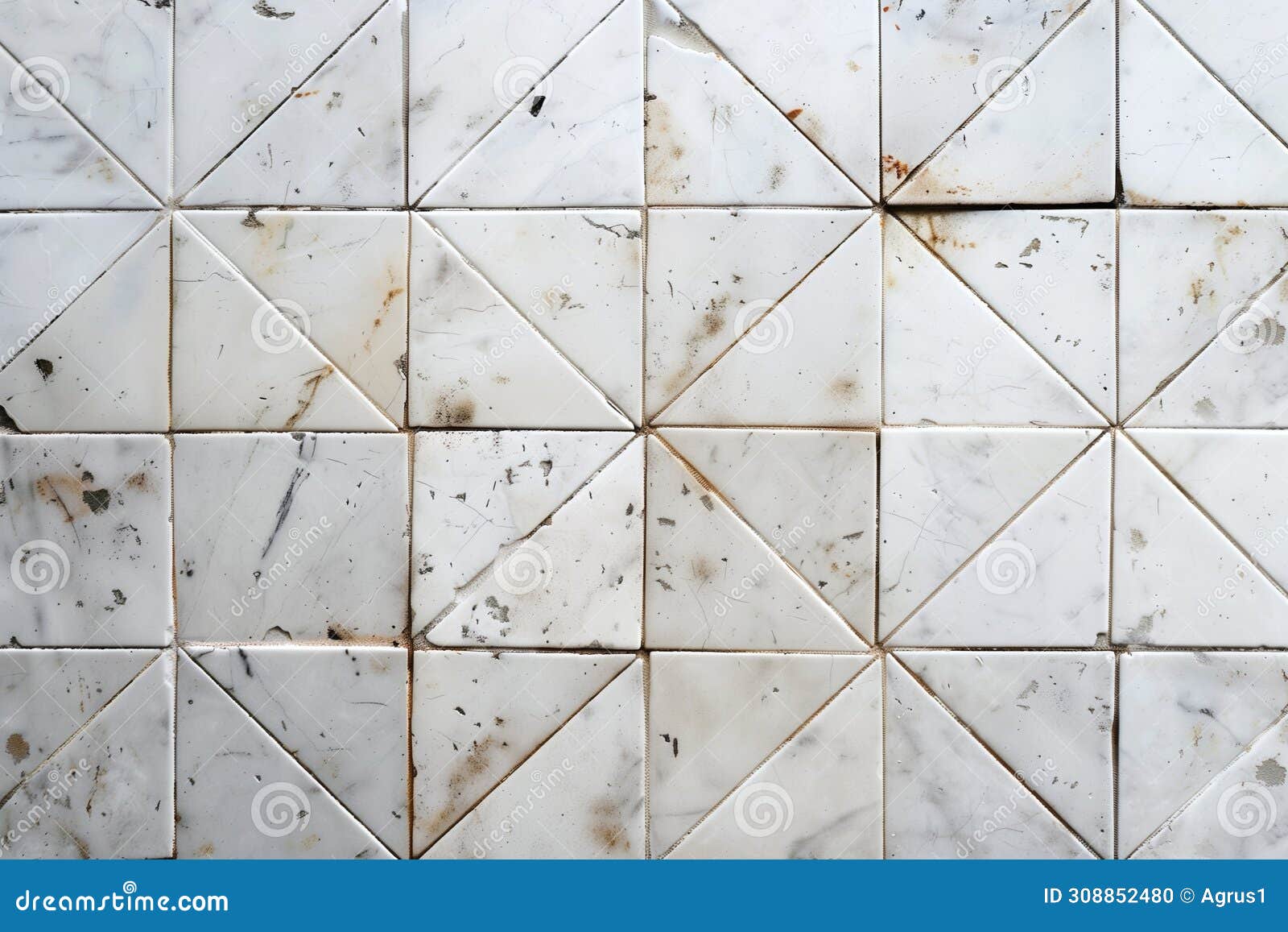 Illustration of Old White Tiles Wall Texture. Generative AI Stock ...
