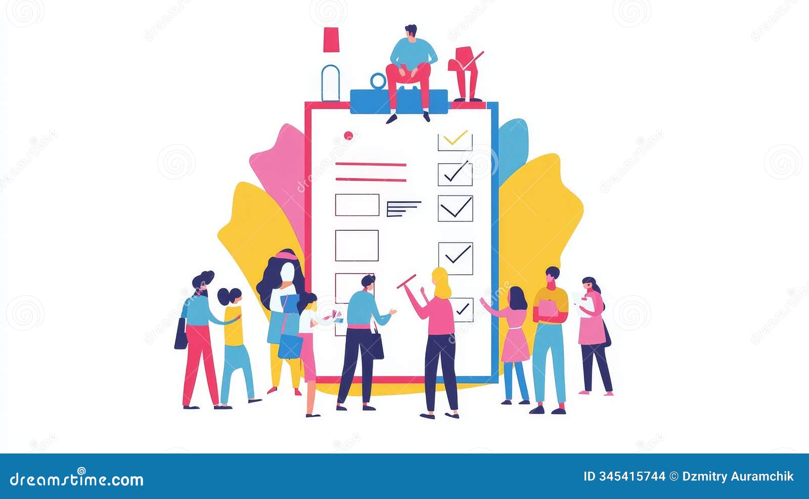 An Illustration of an Online Checklist Survey and Customer Experience ...