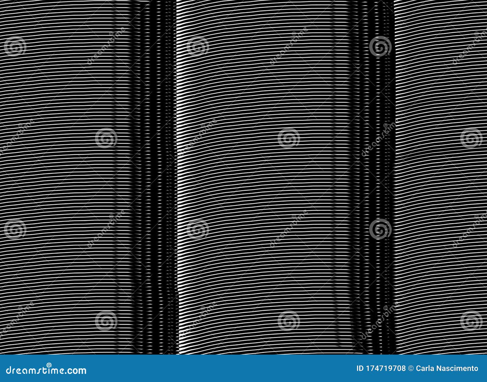 Optical Illusion Created By Uneven Horizontal And Vertical Lines ...