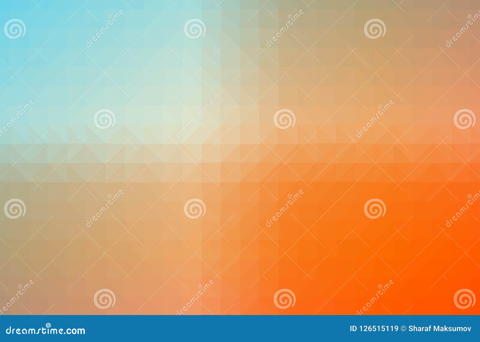 Illustration of Orange Abstract Polygon Elegant Multicolor Background ...