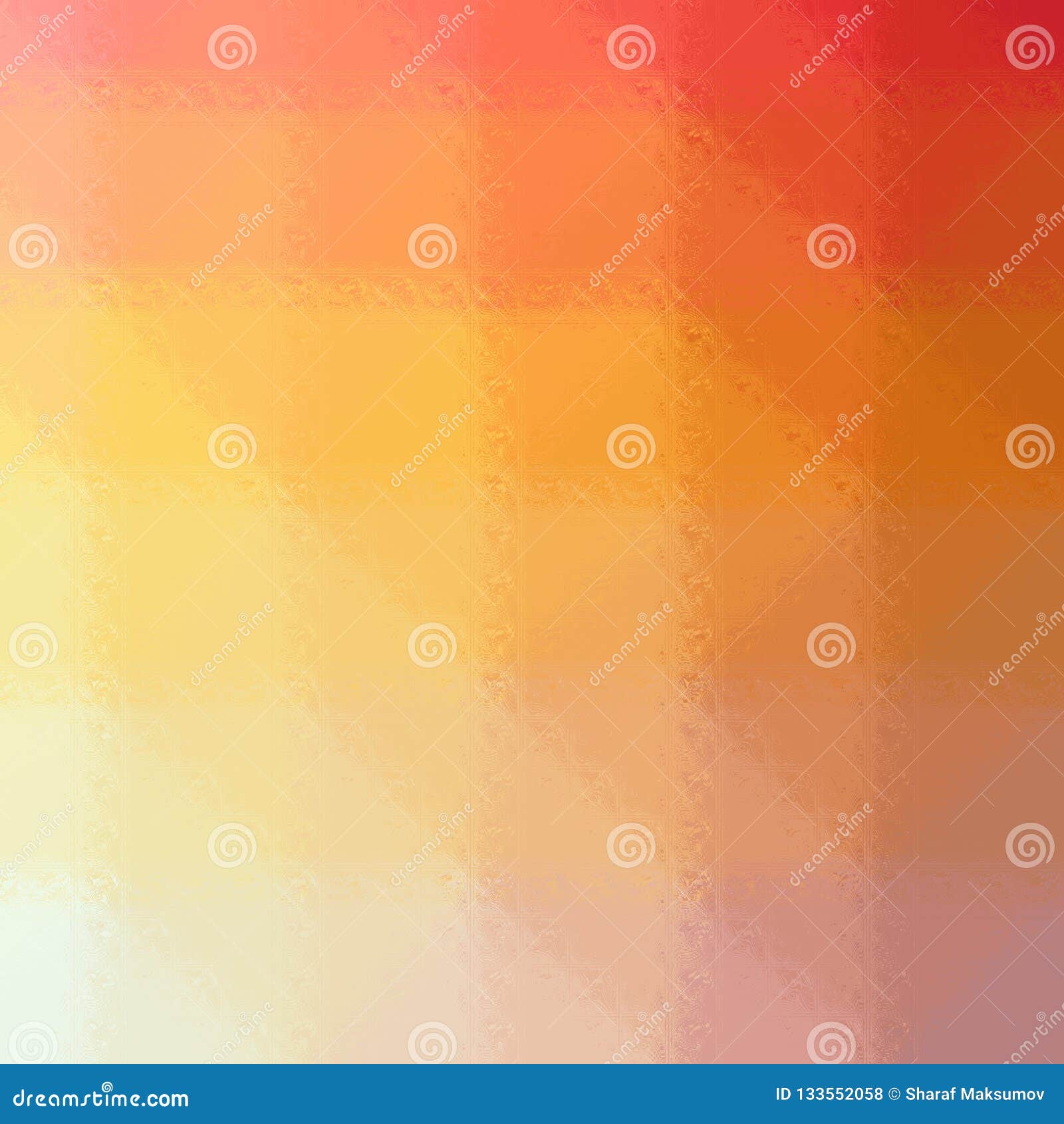 Illustration of Orange Glass Blocks Square Background Stock ...