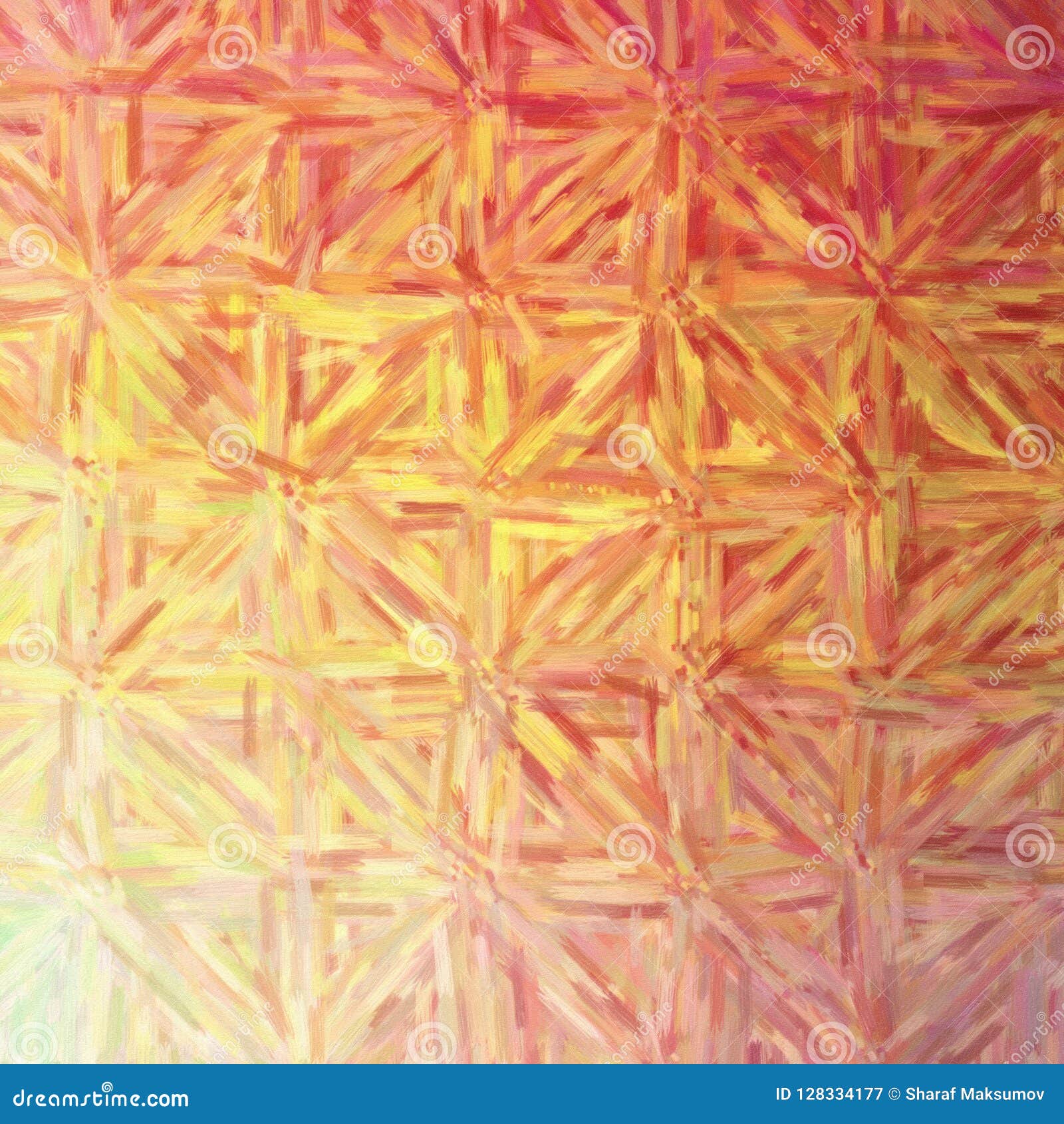 Illustration of Orange Large Color Variation Oil Paint Square ...