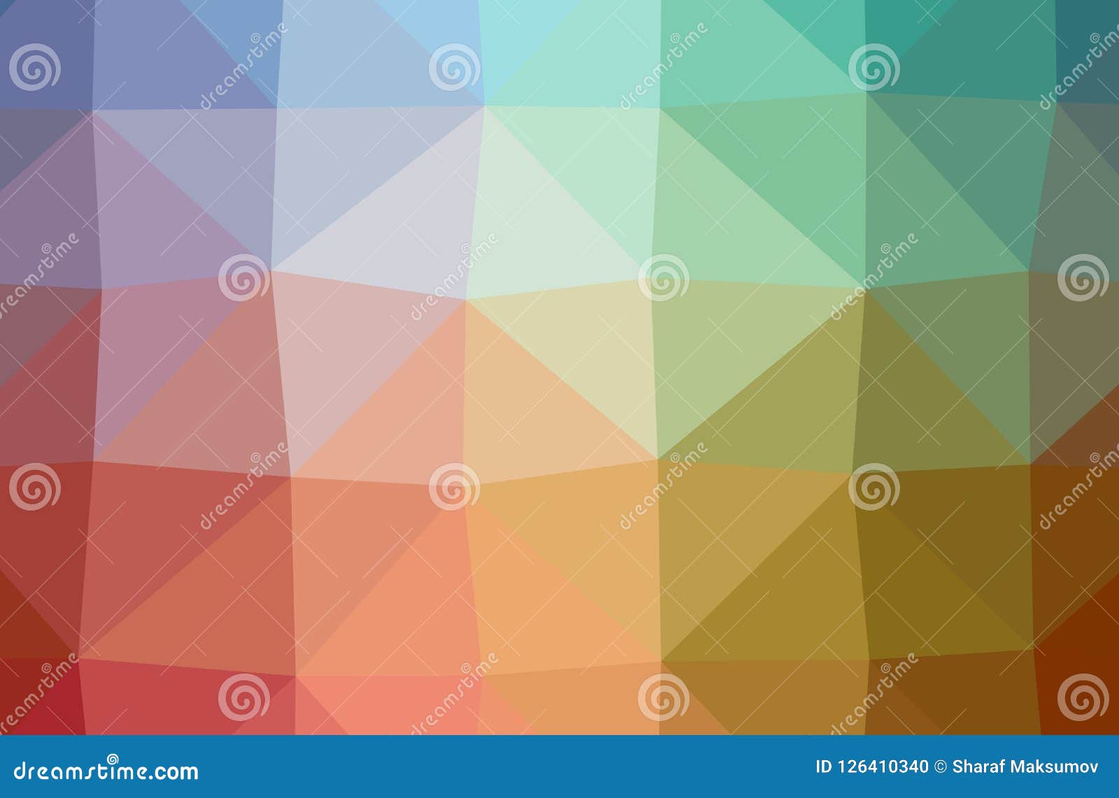 Illustration of Orange Poligon Nice Multicolor Background. Stock ...