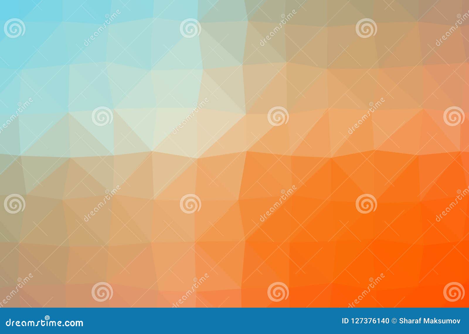 Illustration of Orange Poligon Nice Multicolor Background. Stock ...
